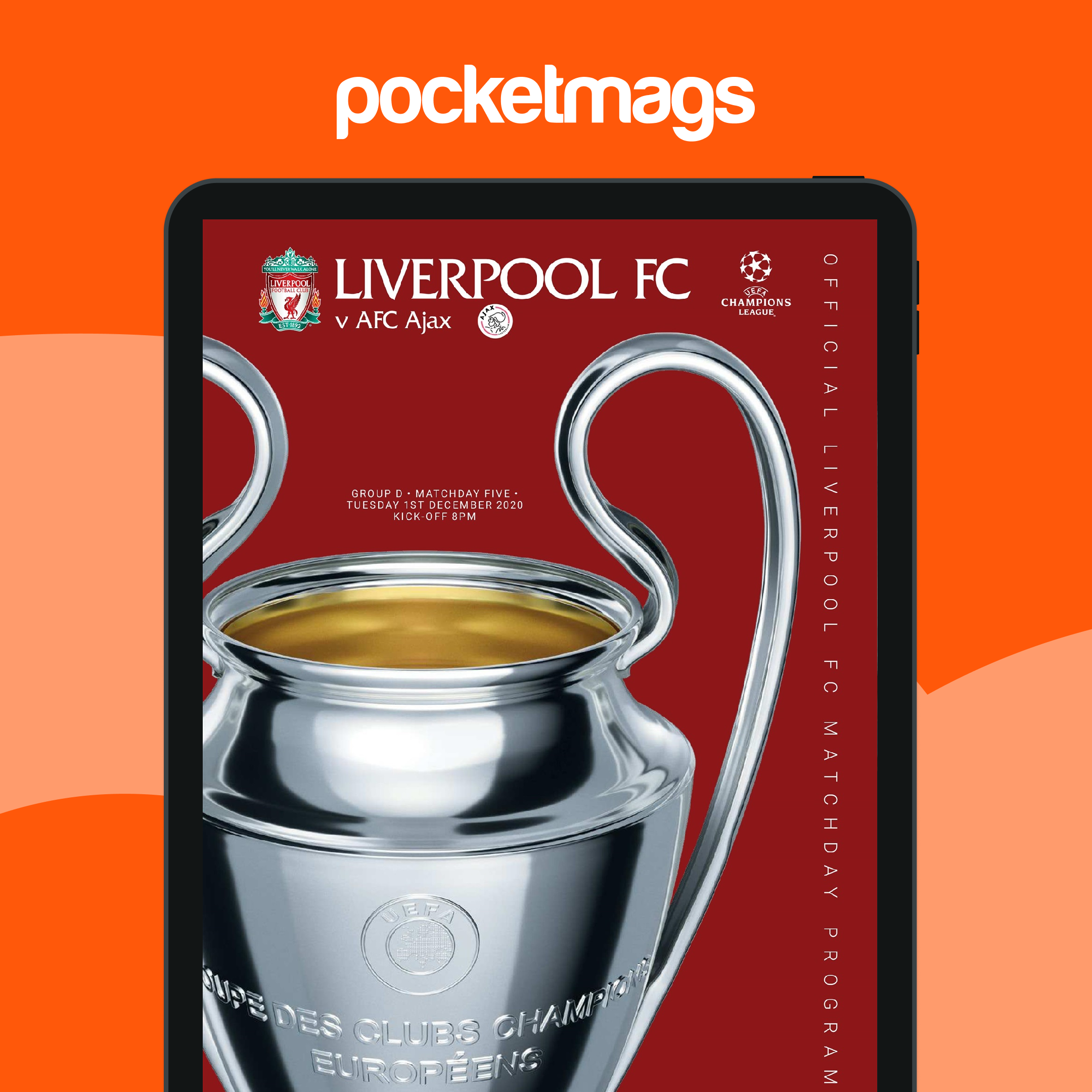 Liverpool FC Programmes - vs AFC Ajax 20/21 Edição anterior