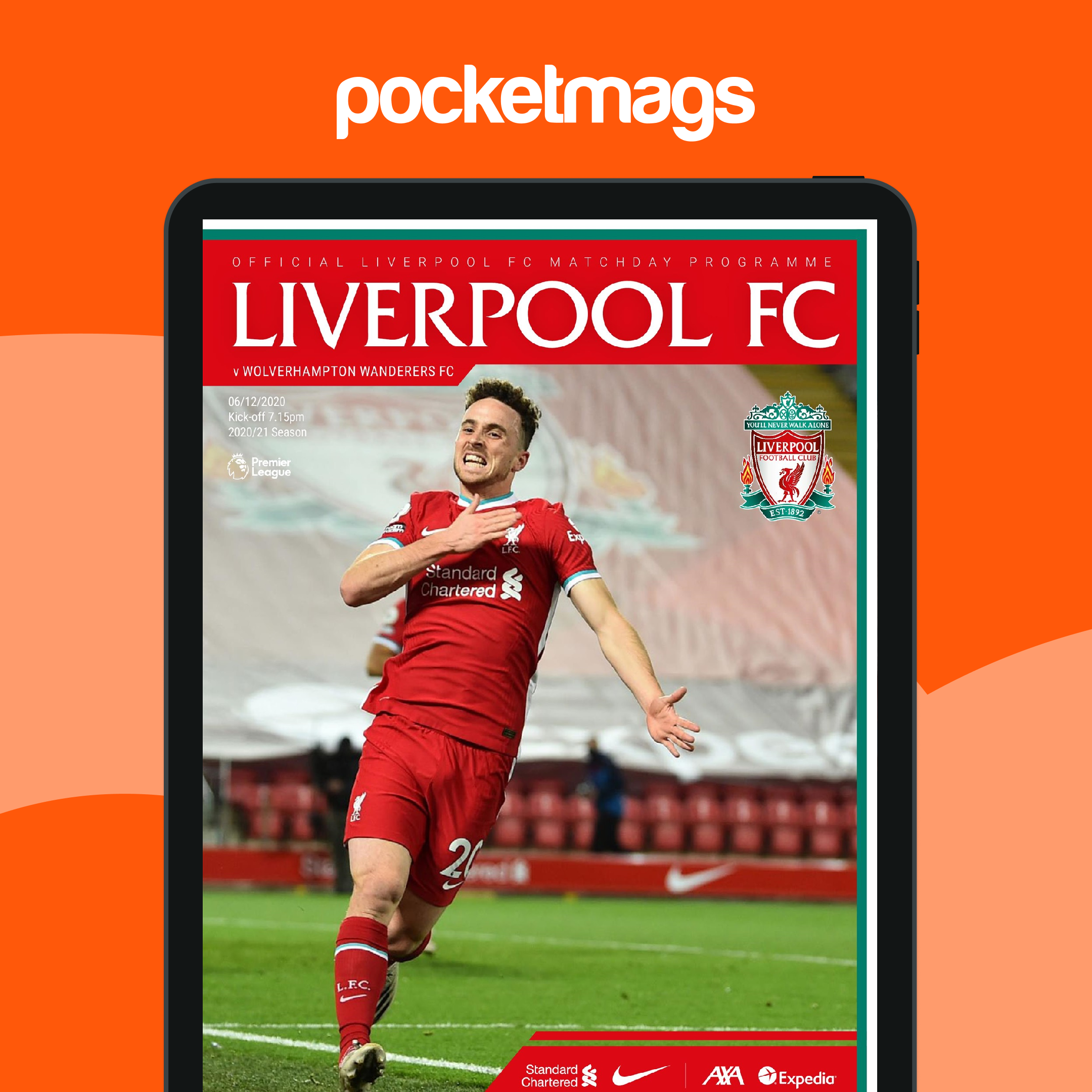 Liverpool FC Programmes - vs Wolverhampton Wanderers 20/21 Edición anterior