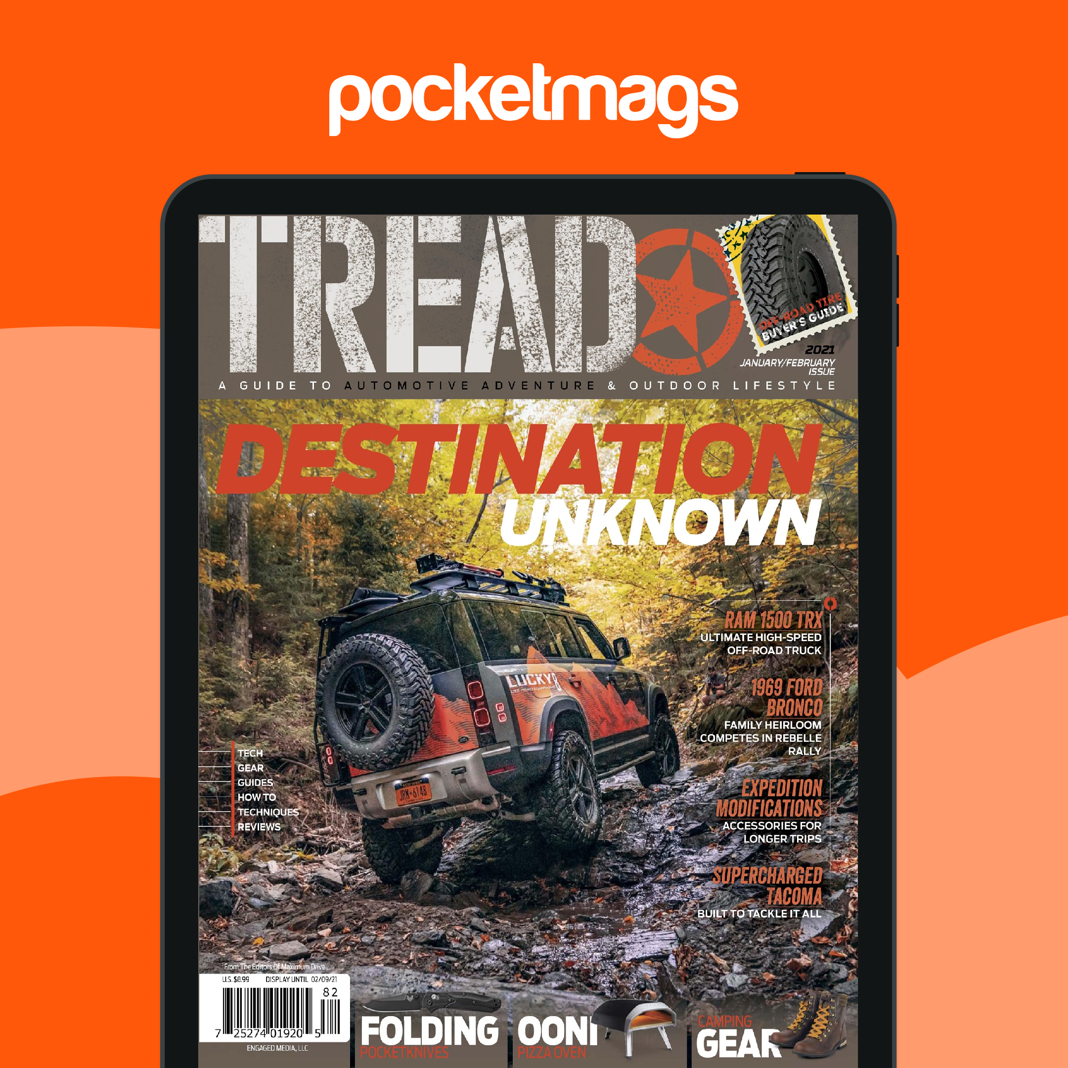 Tread Magazine - Tread Jan/Feb 21 Back Issue