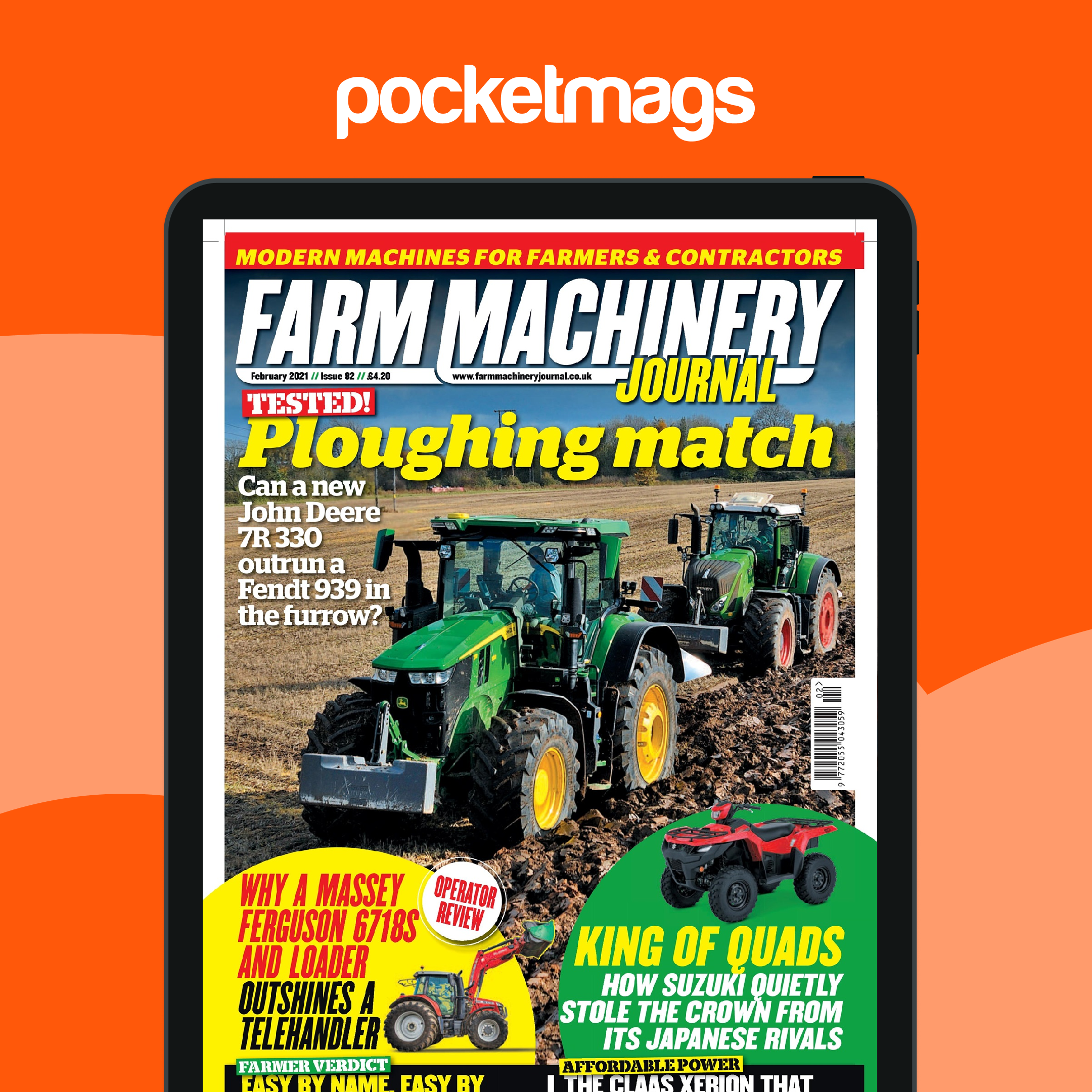Farm Machinery Journal Magazine - February 2021 Edizione posteriore