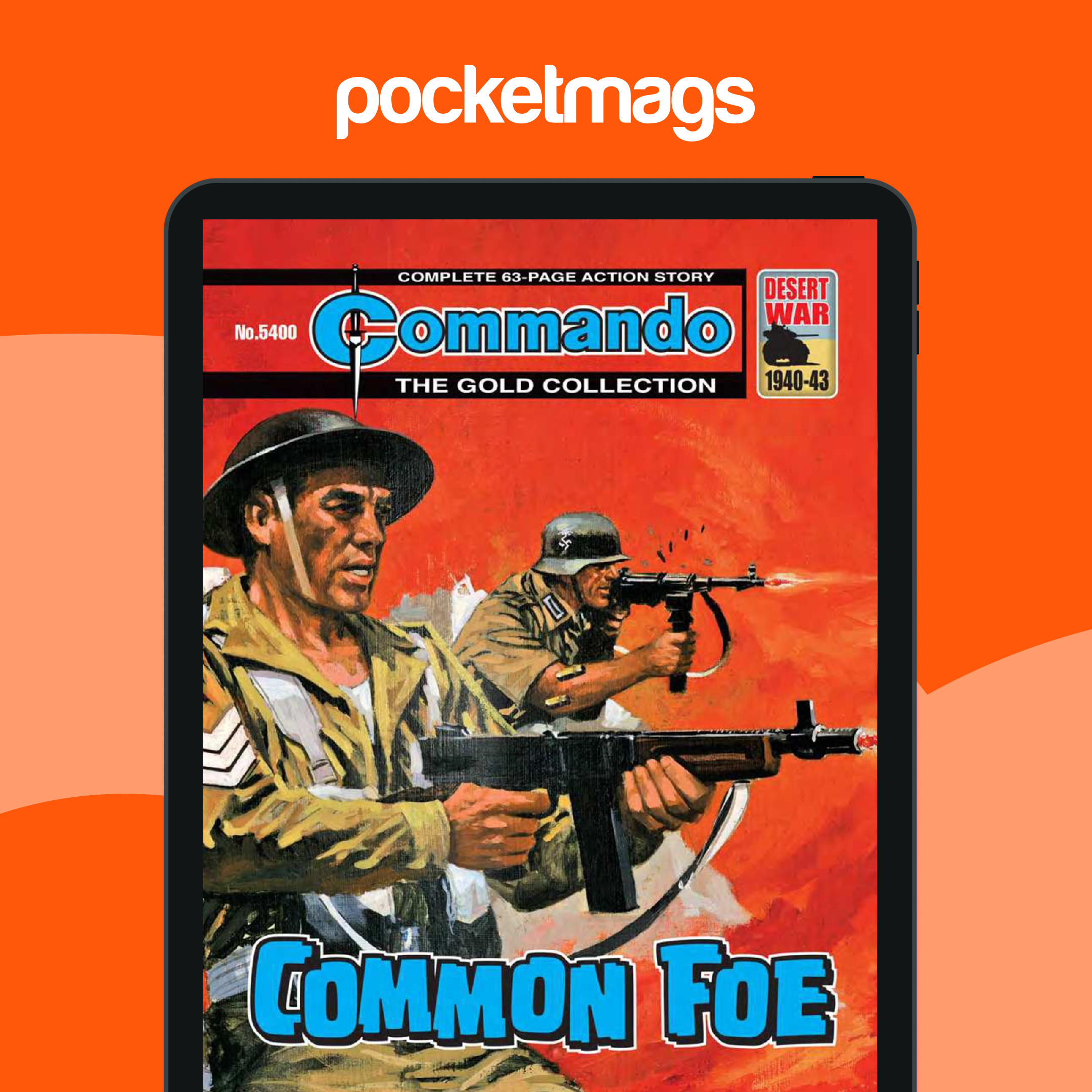 Commando Magazine - 5400 Retour à l'édition précédente