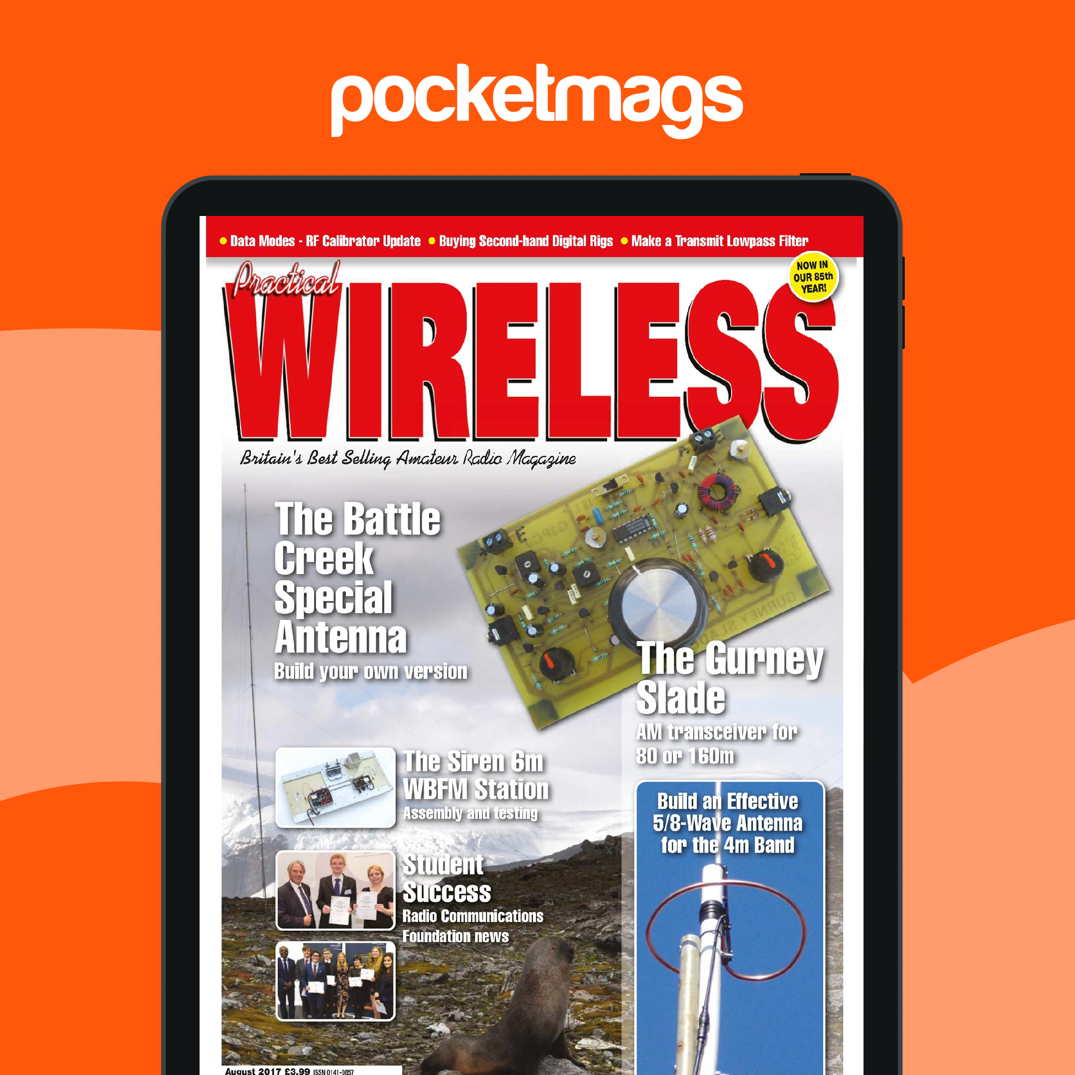 Practical Wireless Magazine - August 2017 Edición anterior