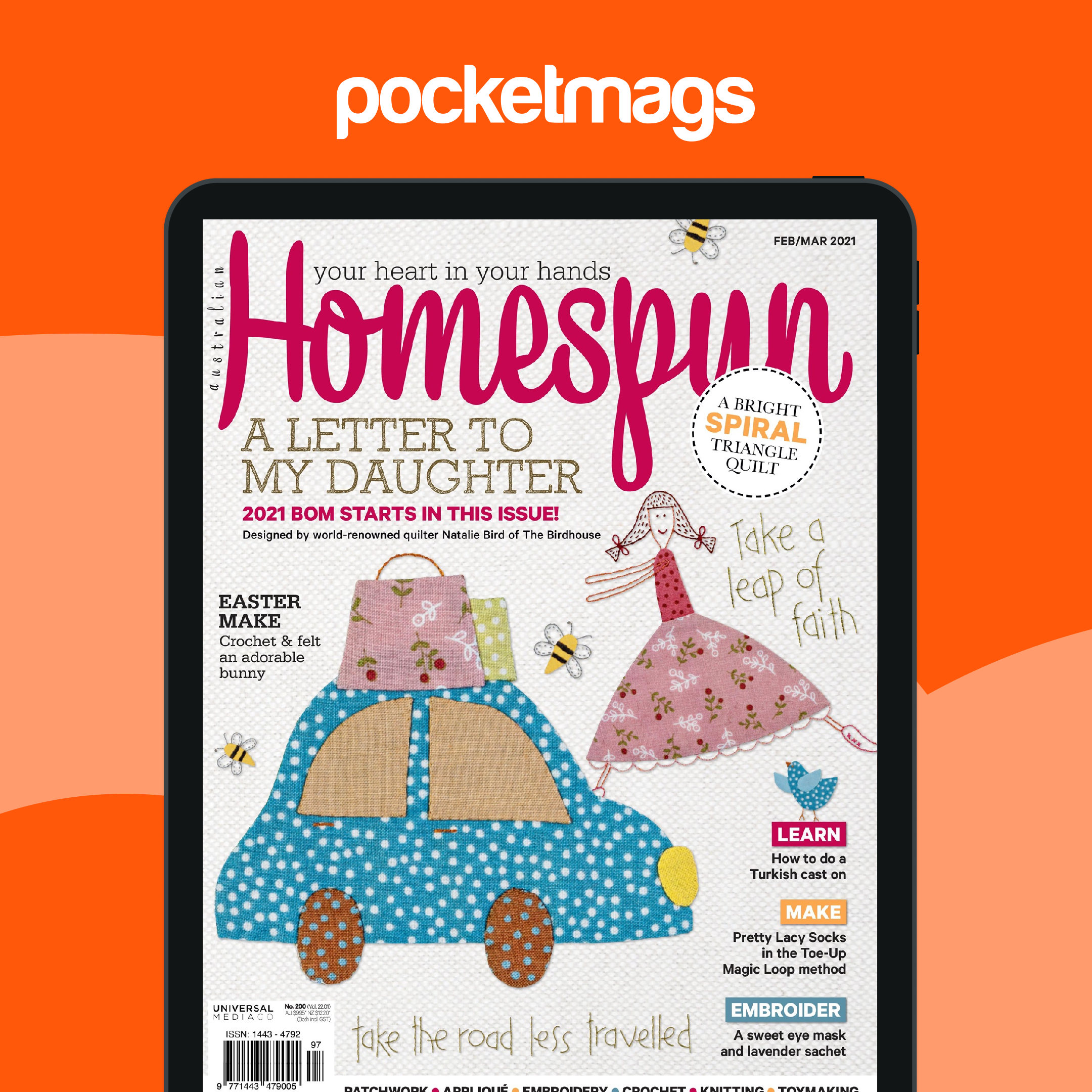Homespun Magazine - FREE Sample Issue Edición especial