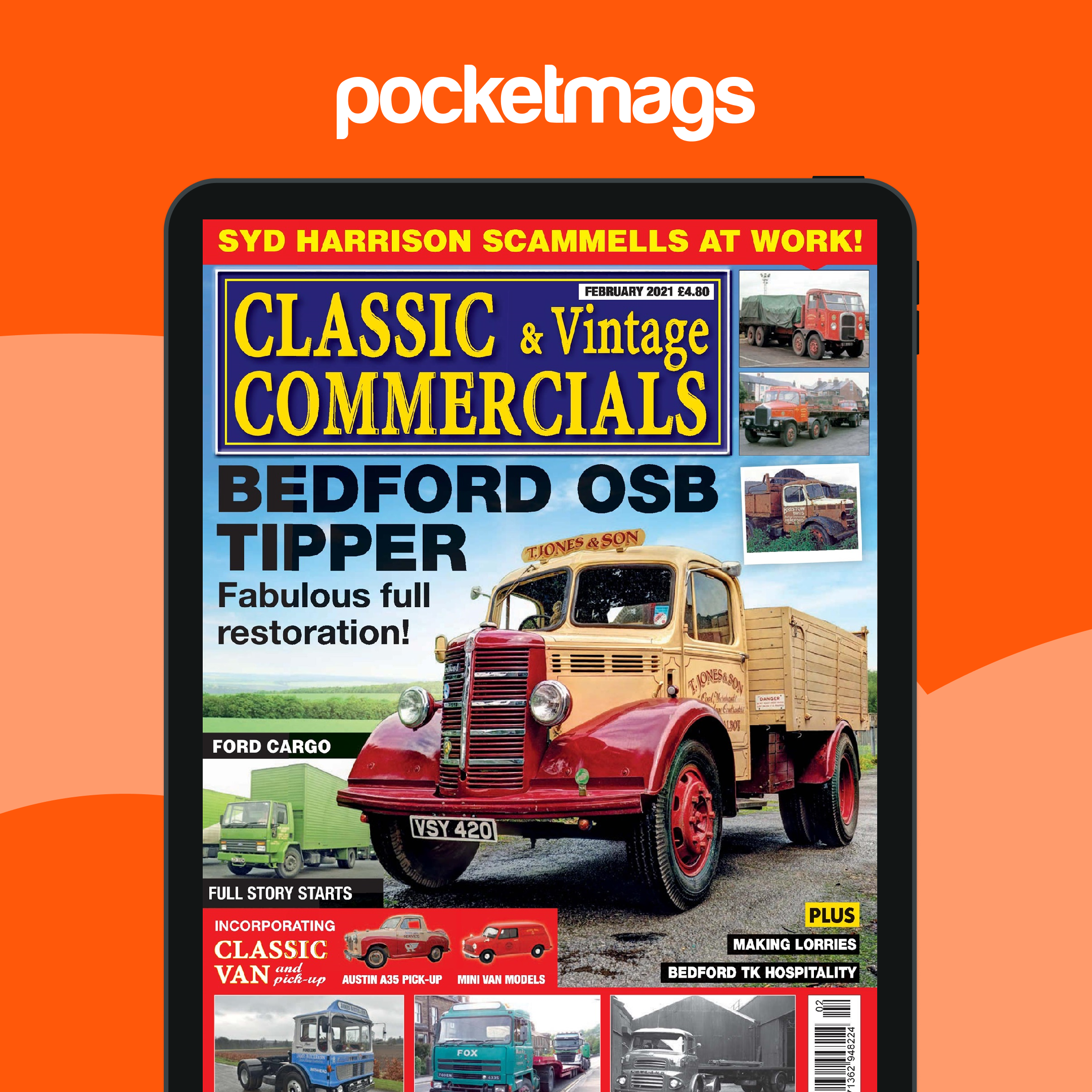 Classic & Vintage Commercials Magazine - February 2021 Back Issue