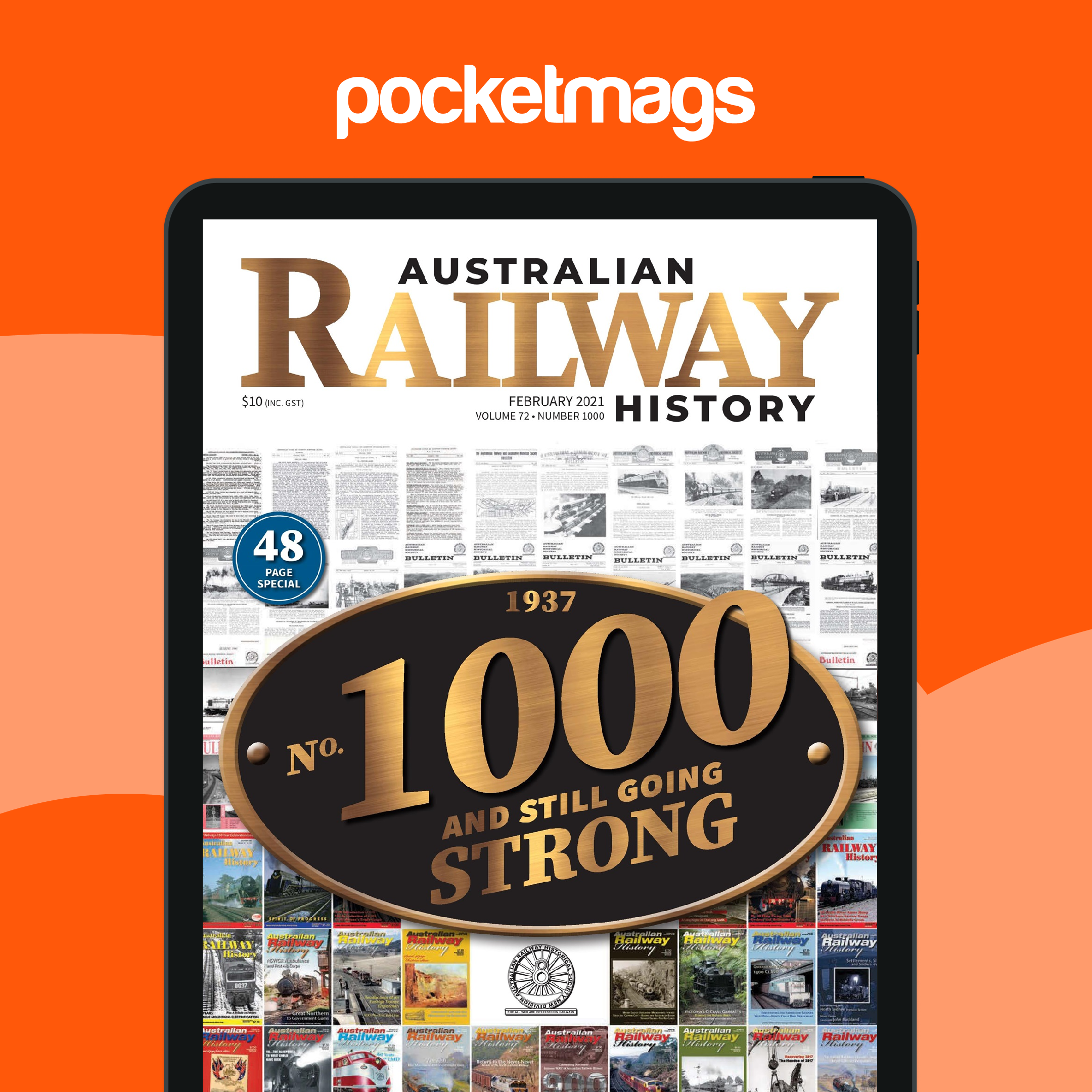 Australian Railway History Magazine - February 2021 Edición anterior
