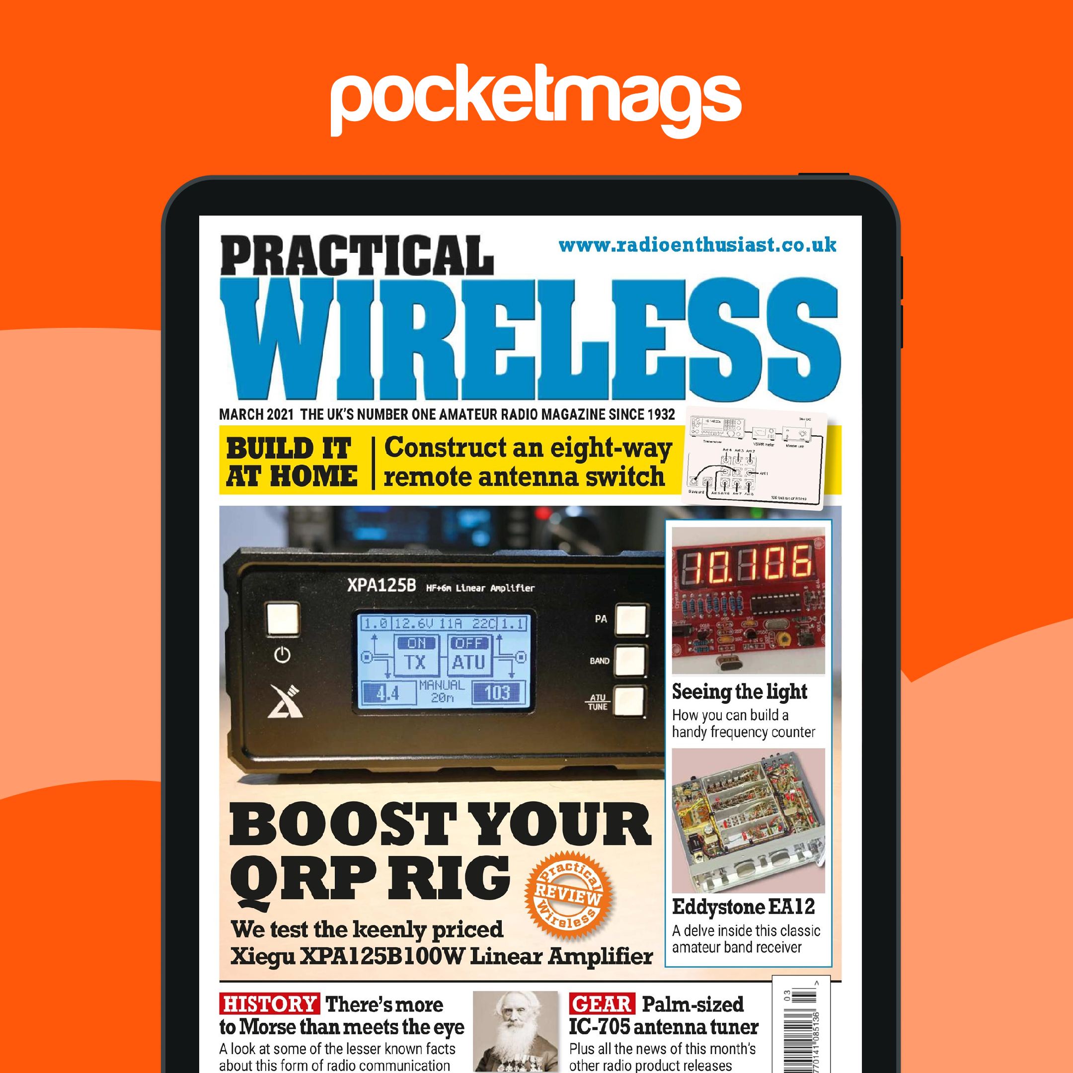Practical Wireless Magazine - March 2021 Edición anterior