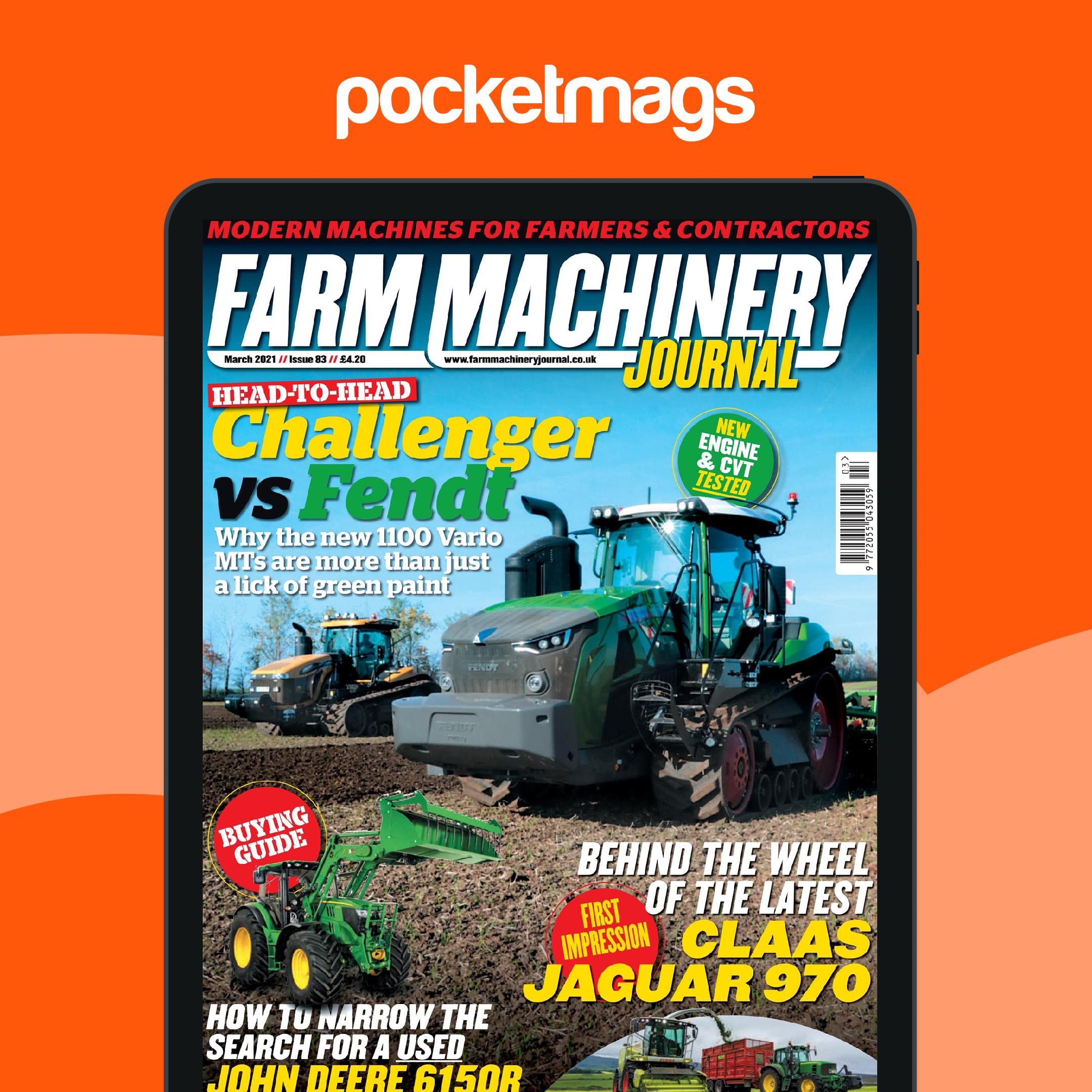Farm Machinery Journal Magazine - March 2021 Back Issue