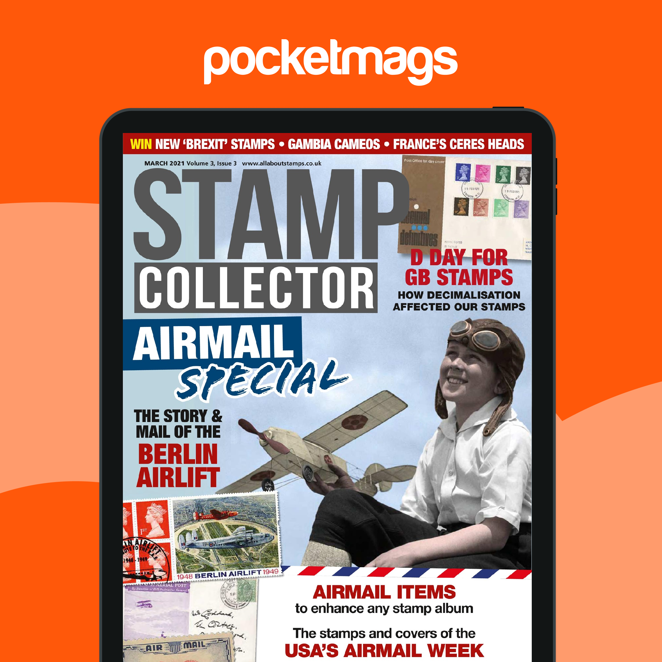 Stamp Collector Magazine - March 2021 - Airmail Special Retour à l ...