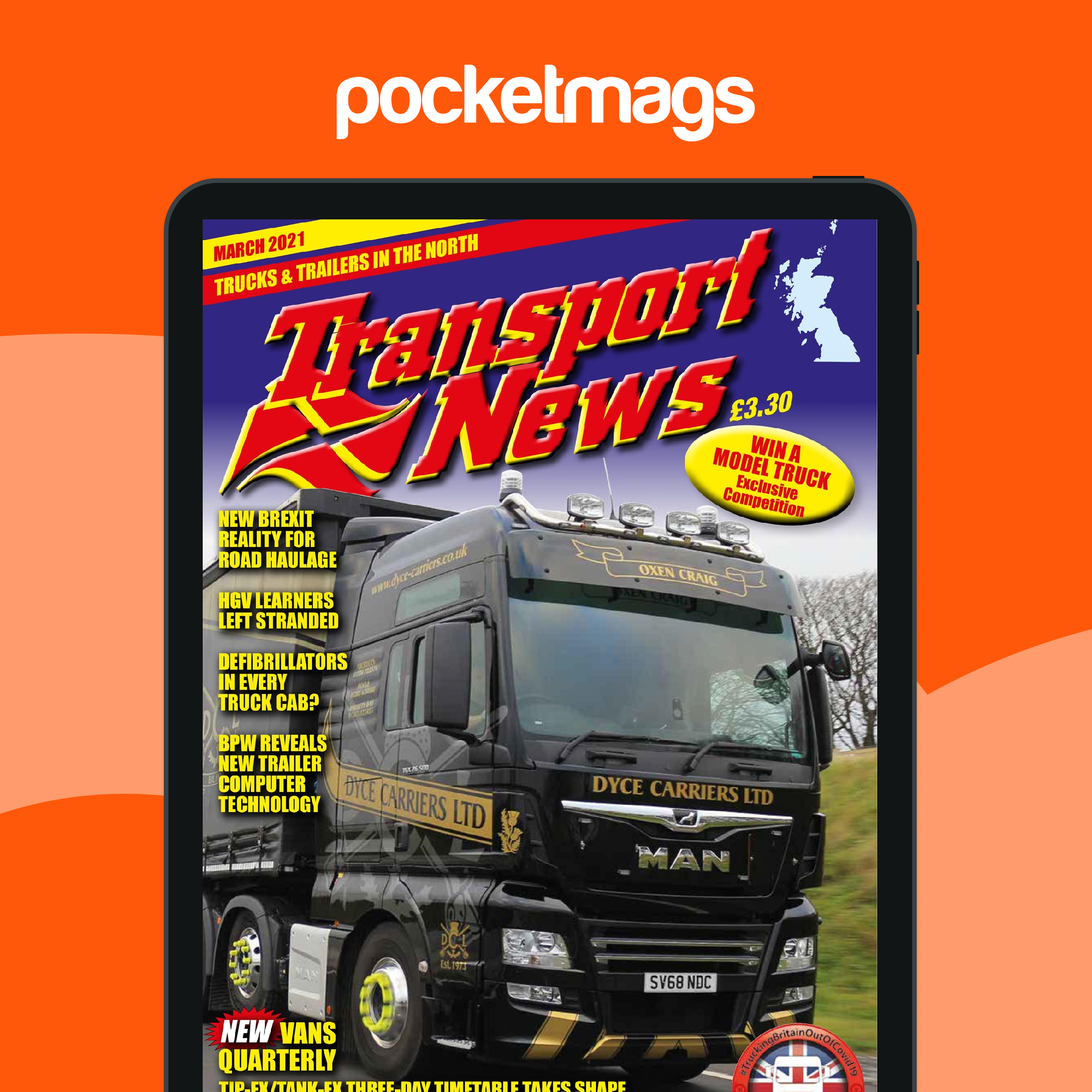 Transport News Magazine - Mar 2021 Retour à l'édition précédente