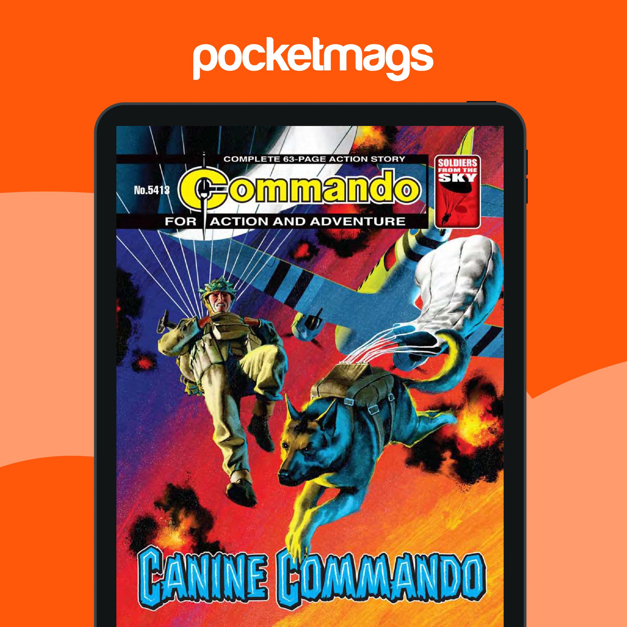 Commando Magazine - 5413 Retour à l'édition précédente