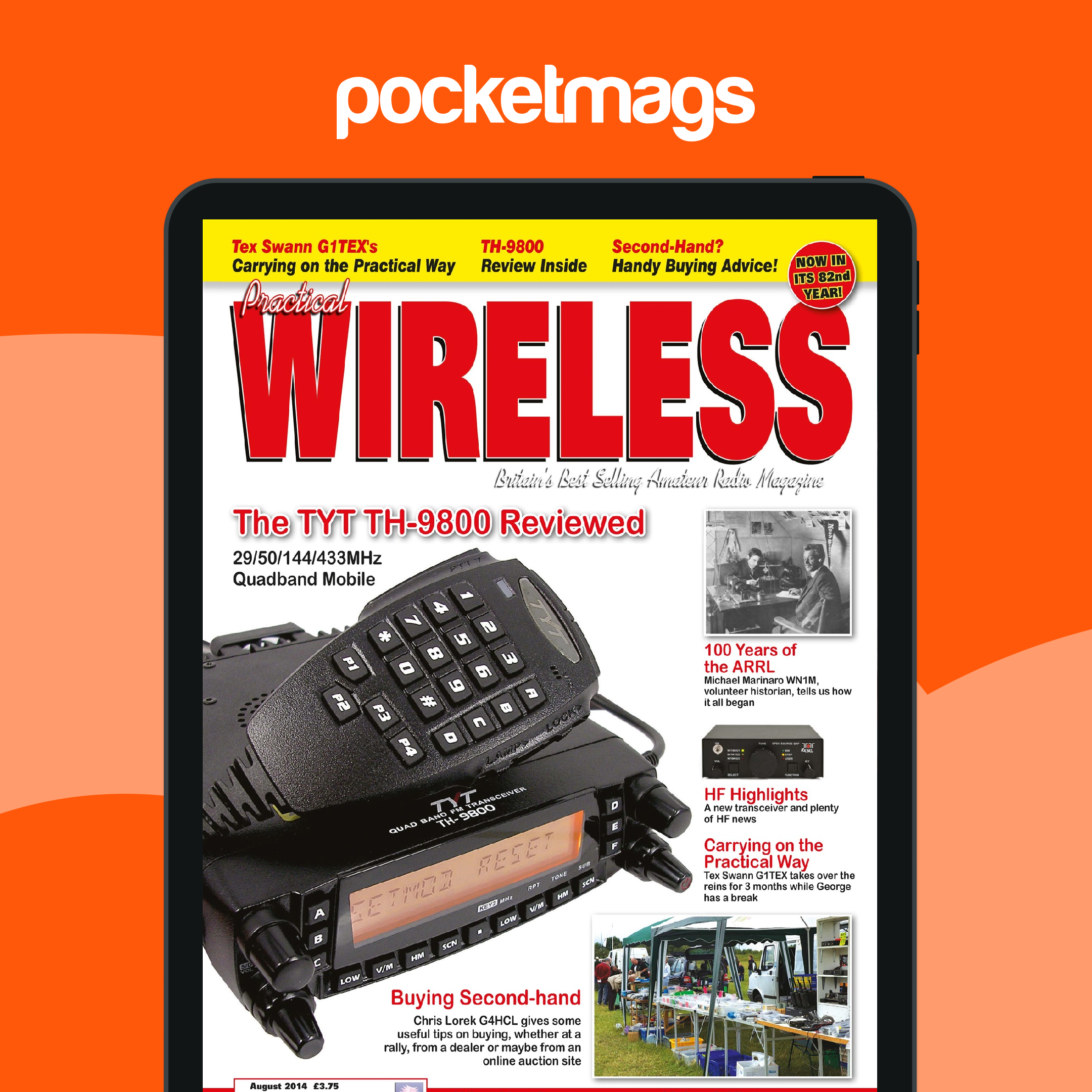 Practical Wireless Magazine - August 2014 Back Issue
