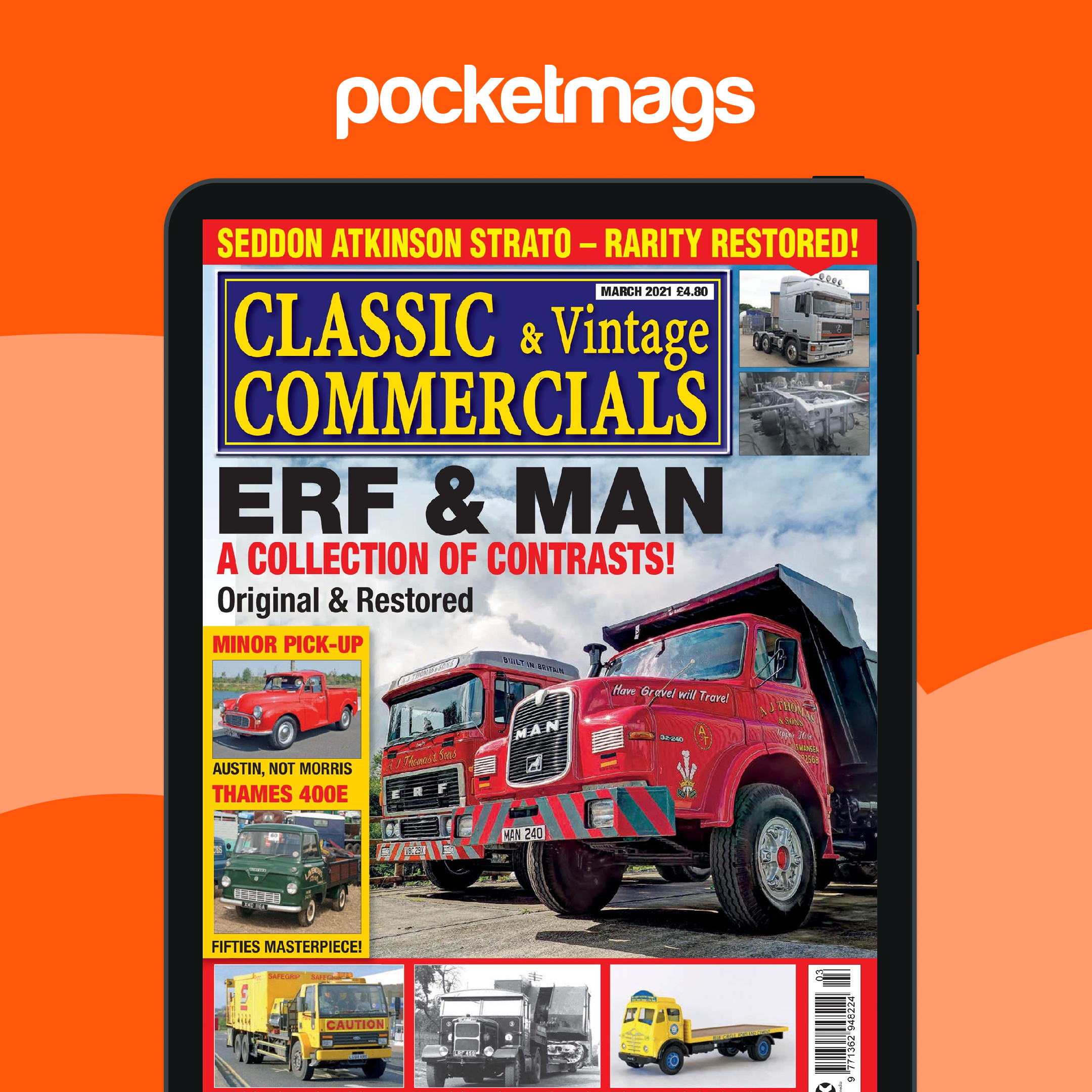 Classic & Vintage Commercials Magazine - Mar-21 Back Issue