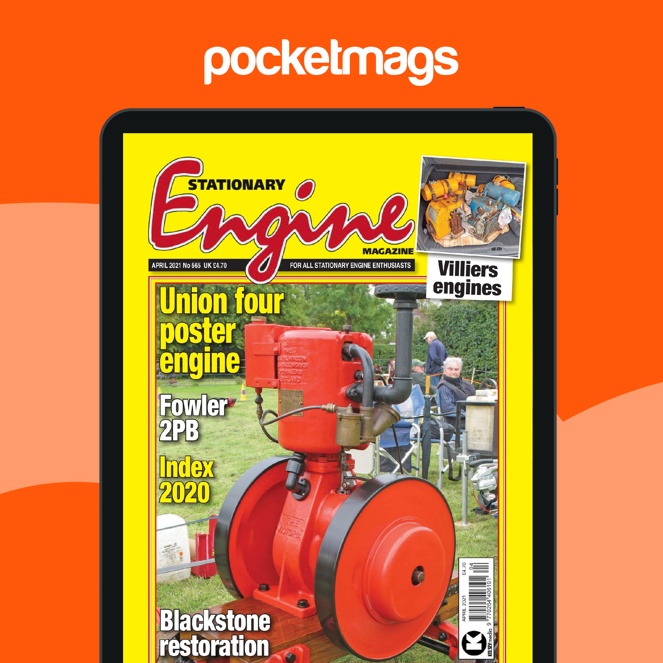 Stationary Engine Magazine - April 2021 Back Issue
