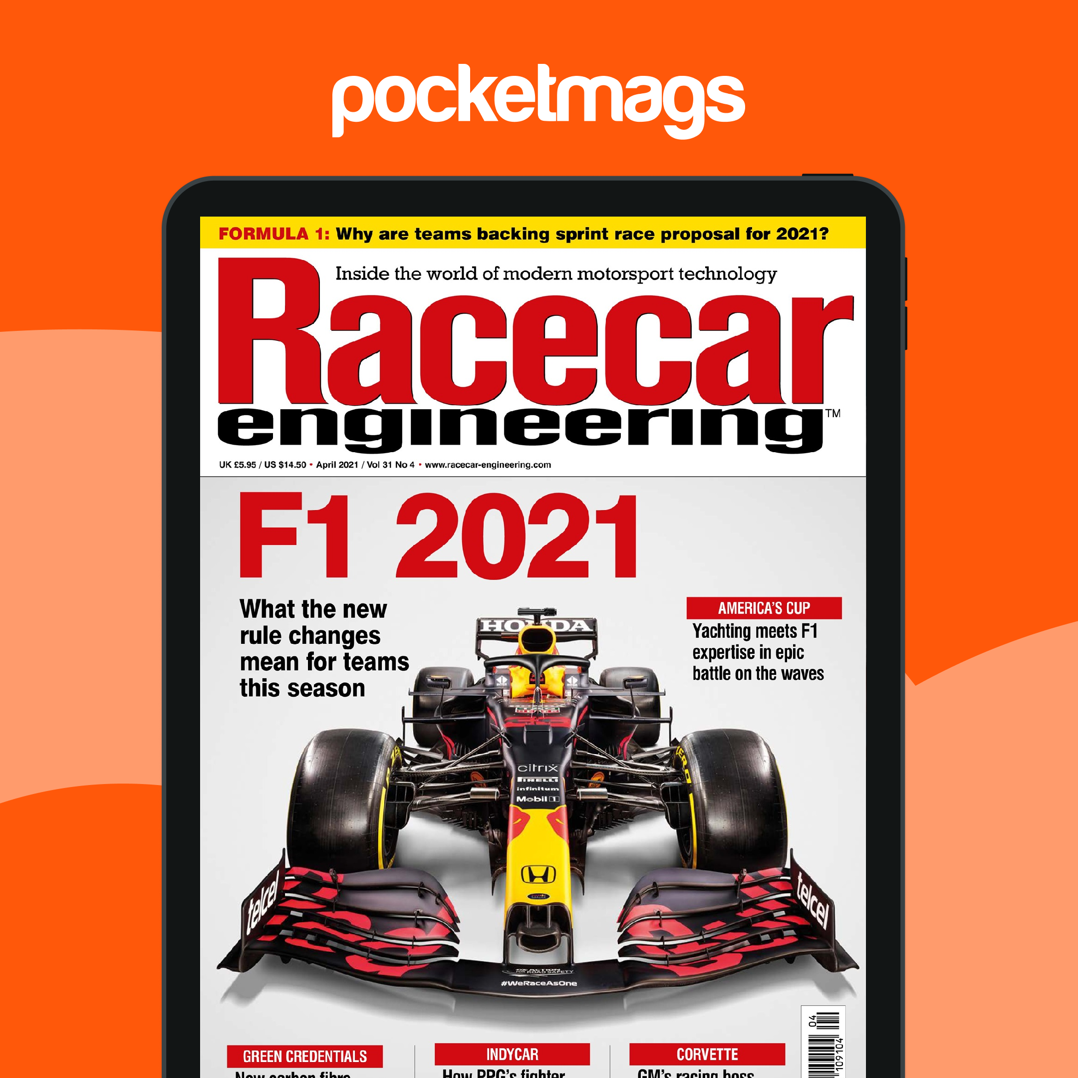 Racecar Engineering Magazine - April 2021 Back Issue