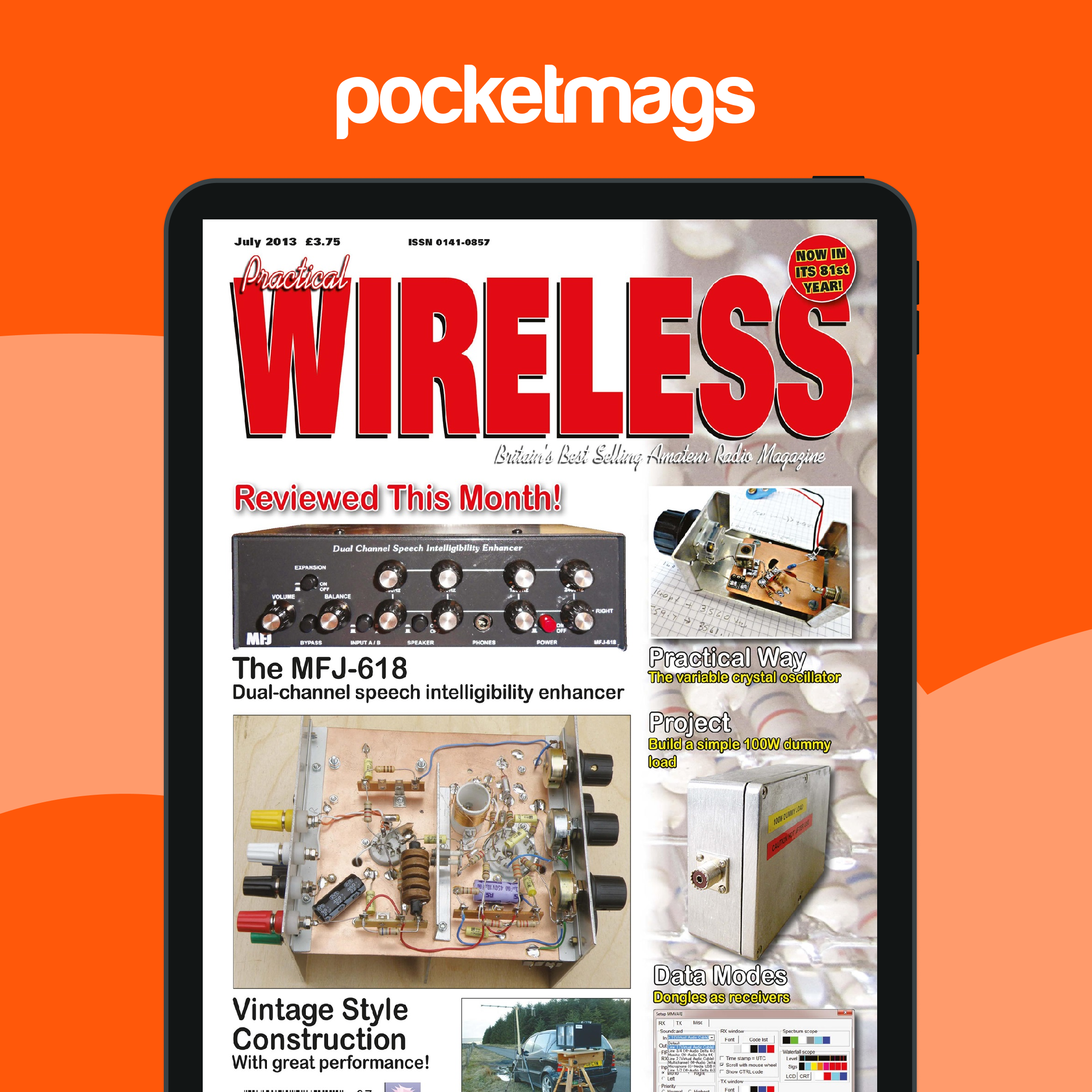 Practical Wireless Magazine - July 2013 Back Issue