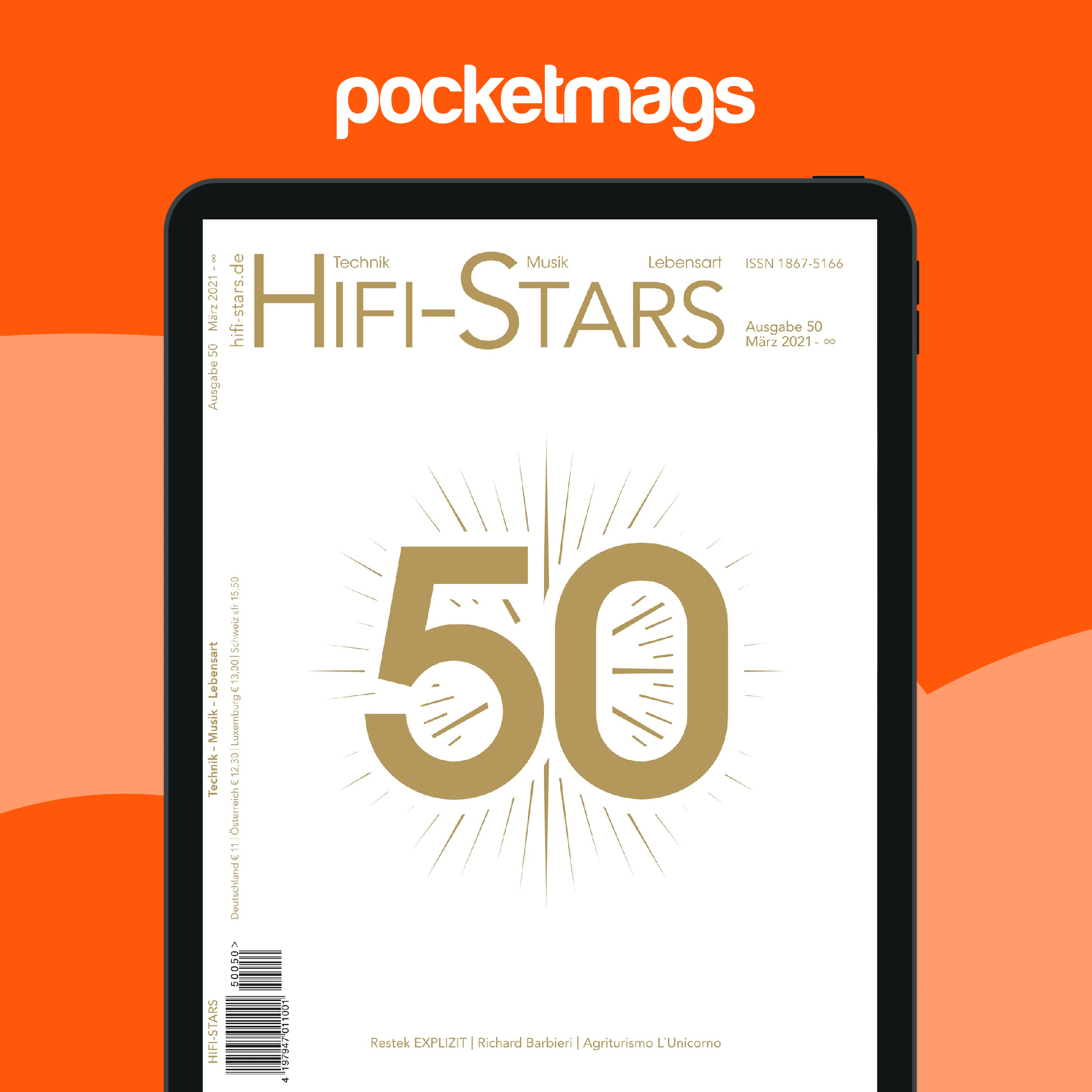HiFi Stars Magazin Subscriptions and HiFi-Stars 50 Issue
