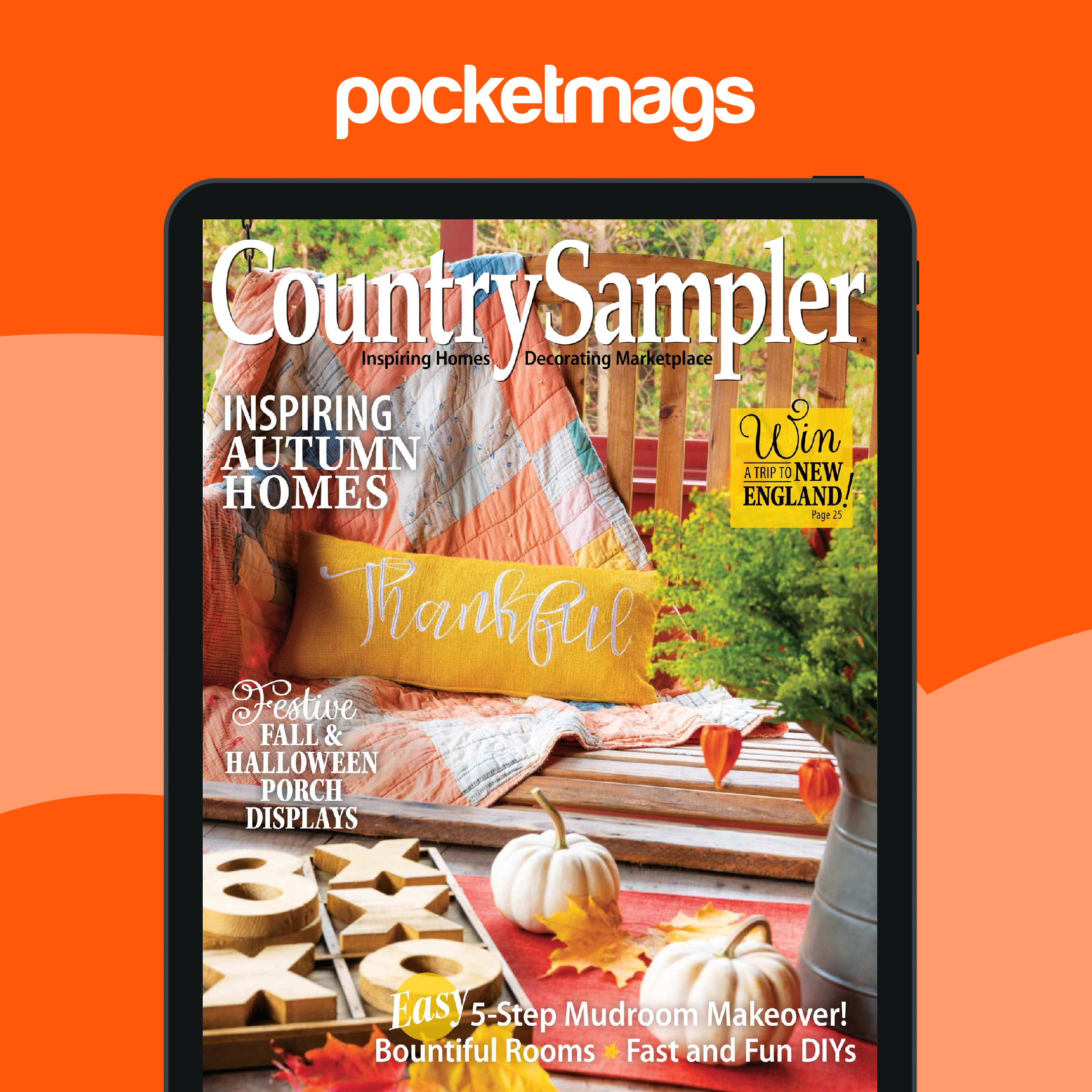Country Sampler Home Magazine - August/September 2020 Back Issue