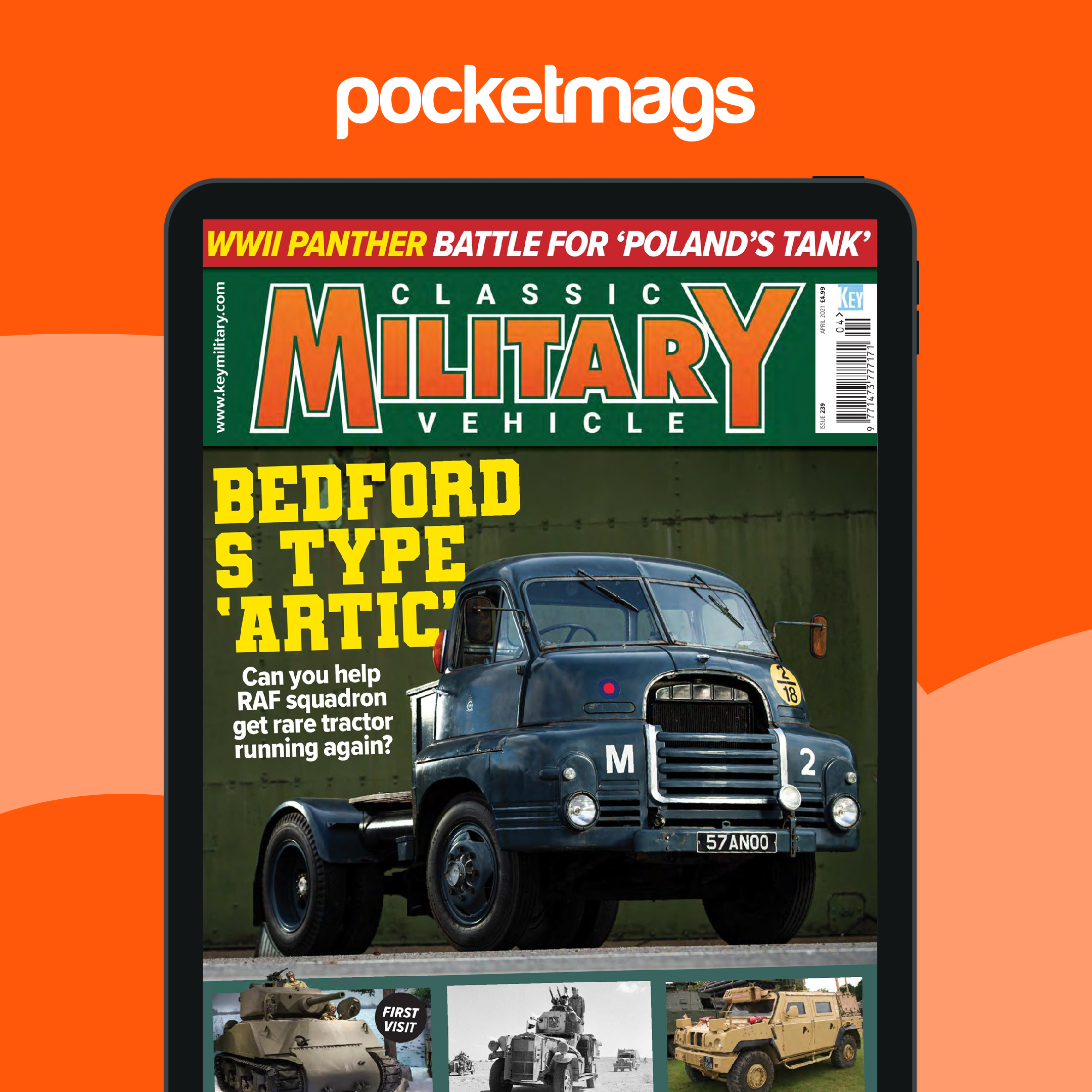 Classic Military Vehicle Magazine - April 2021 Edición anterior