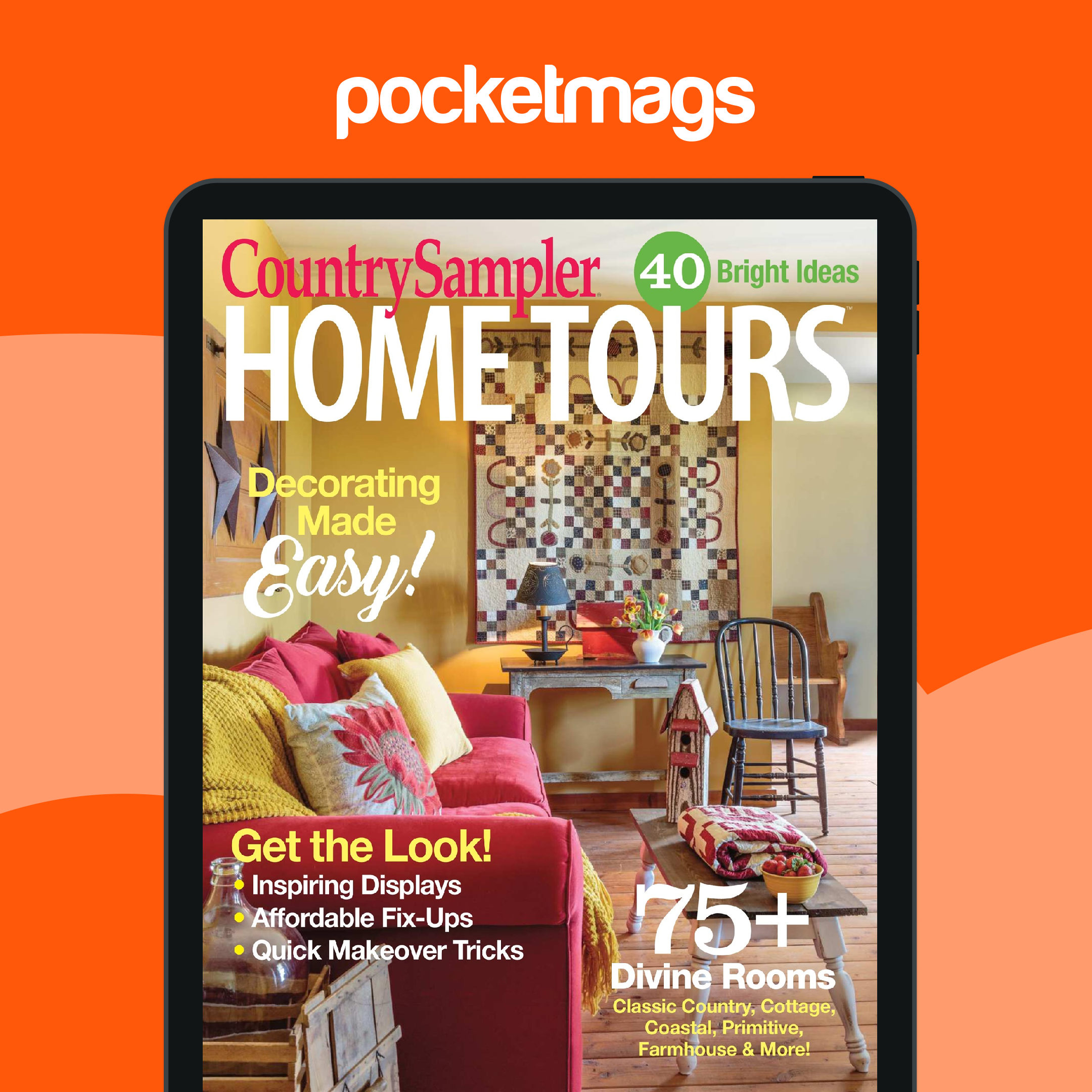 Country Sampler Home Magazine - COUNTRY SAMPLER'S Home Tours 2017 ...