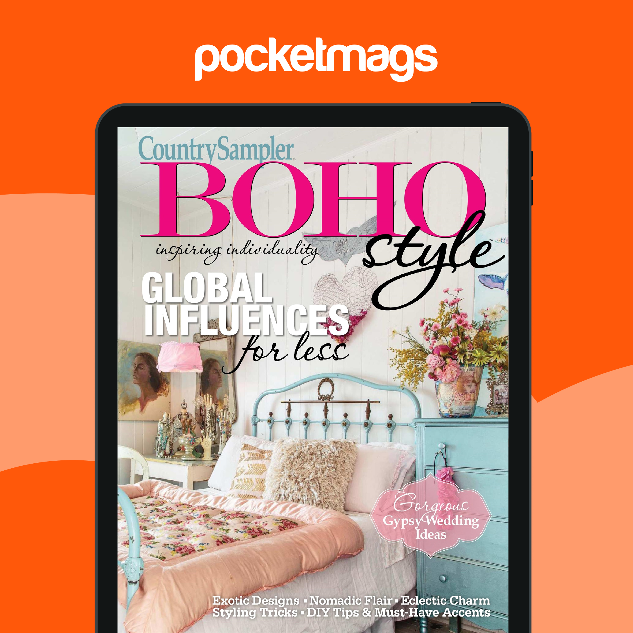 Country Sampler Magazine - COUNTRY SAMPLER Boho Style 2017 Special Issue