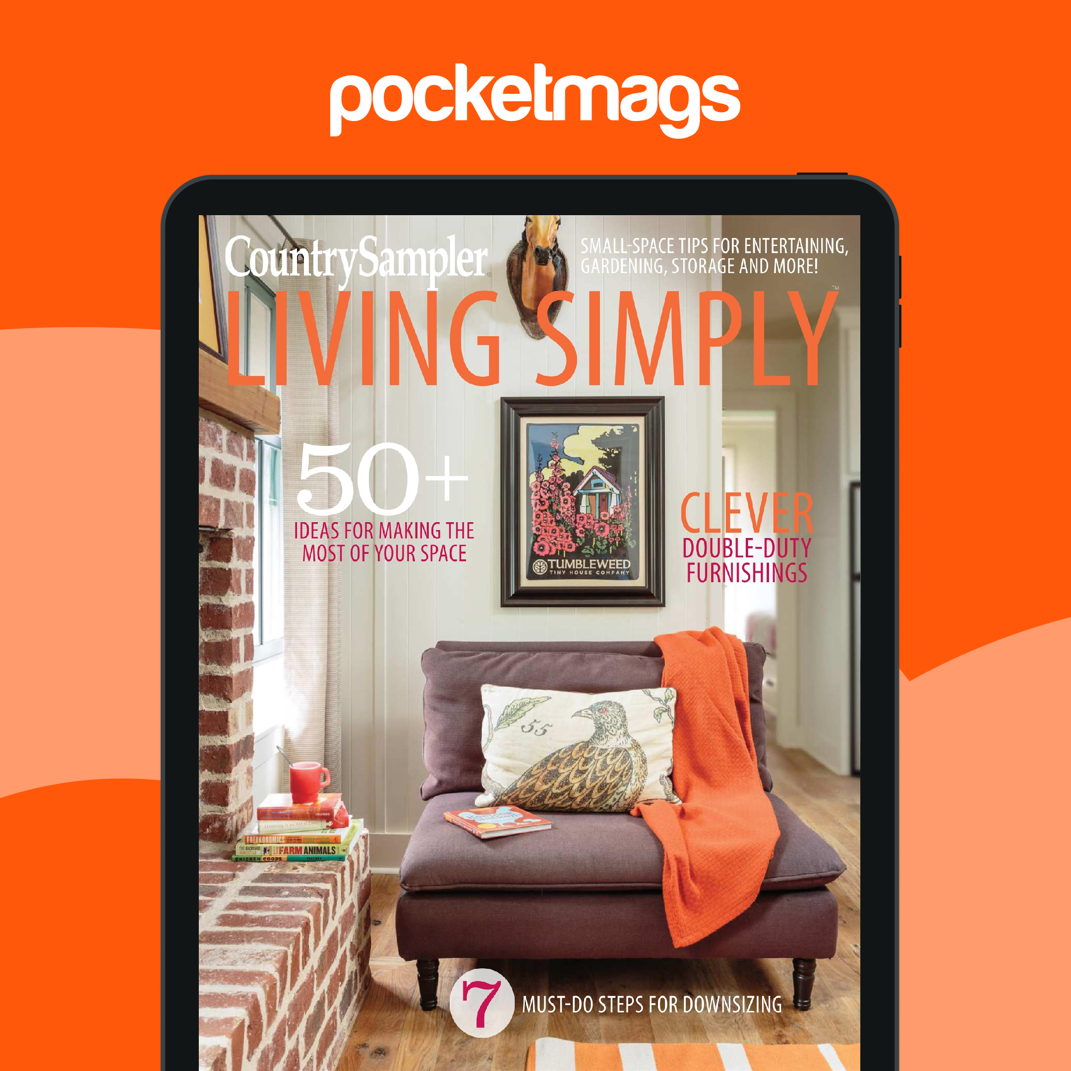 Country Sampler Home Magazine - Country Sampler Spring Decorating 2018 ...