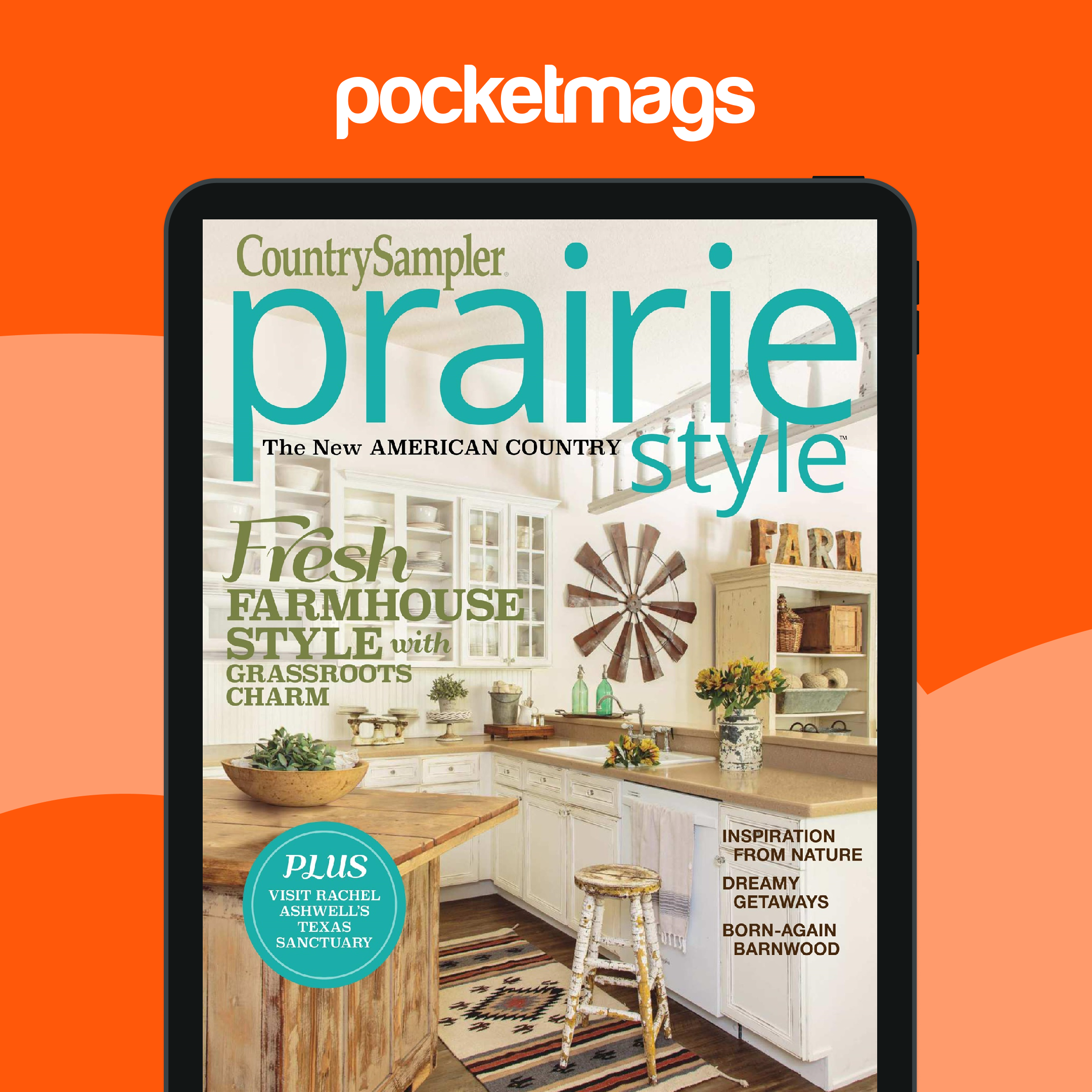 Country Sampler Home Magazine - COUNTRY SAMPLER Prairie Style Summer ...