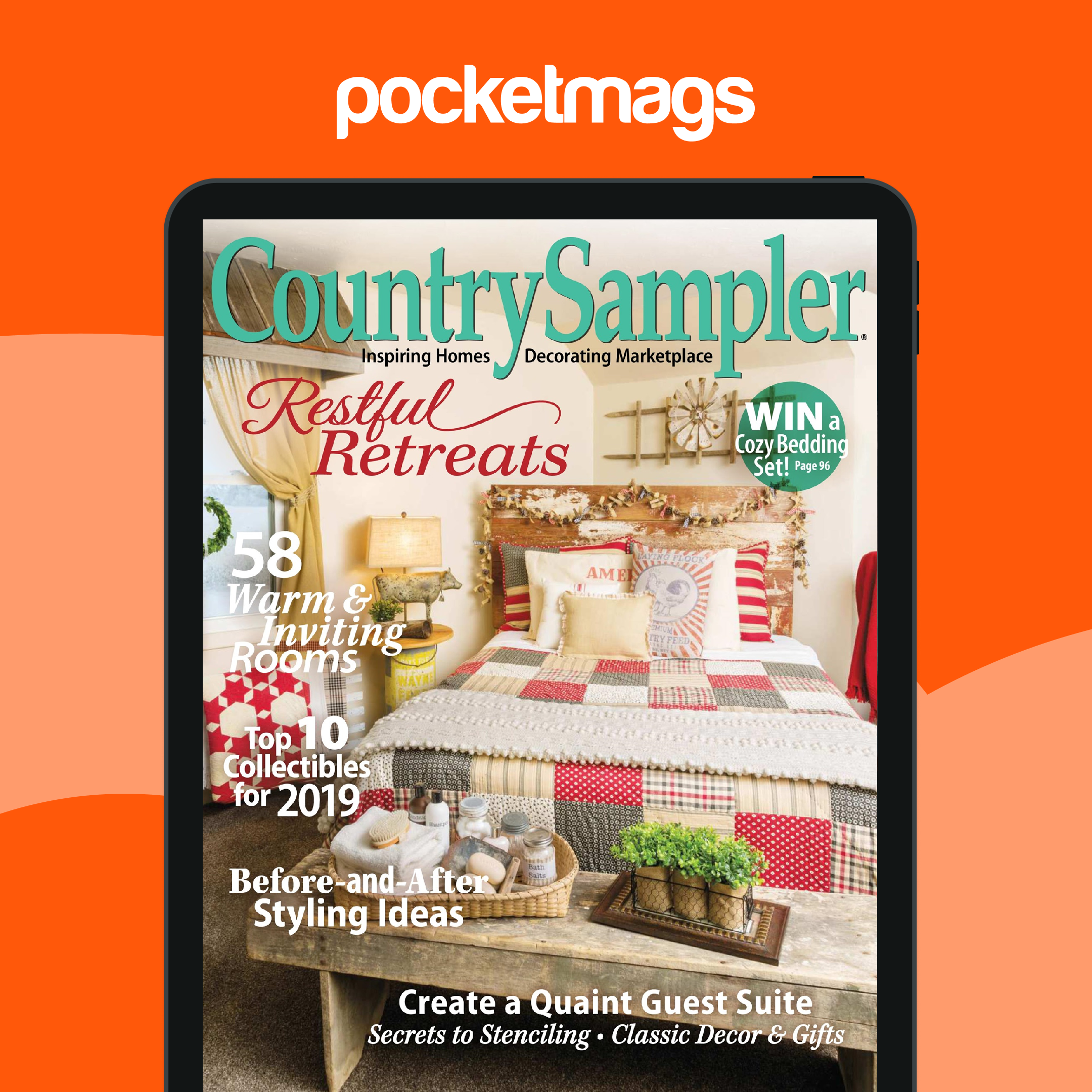 Country Sampler Home Magazine - December/January 2019 Edição anterior