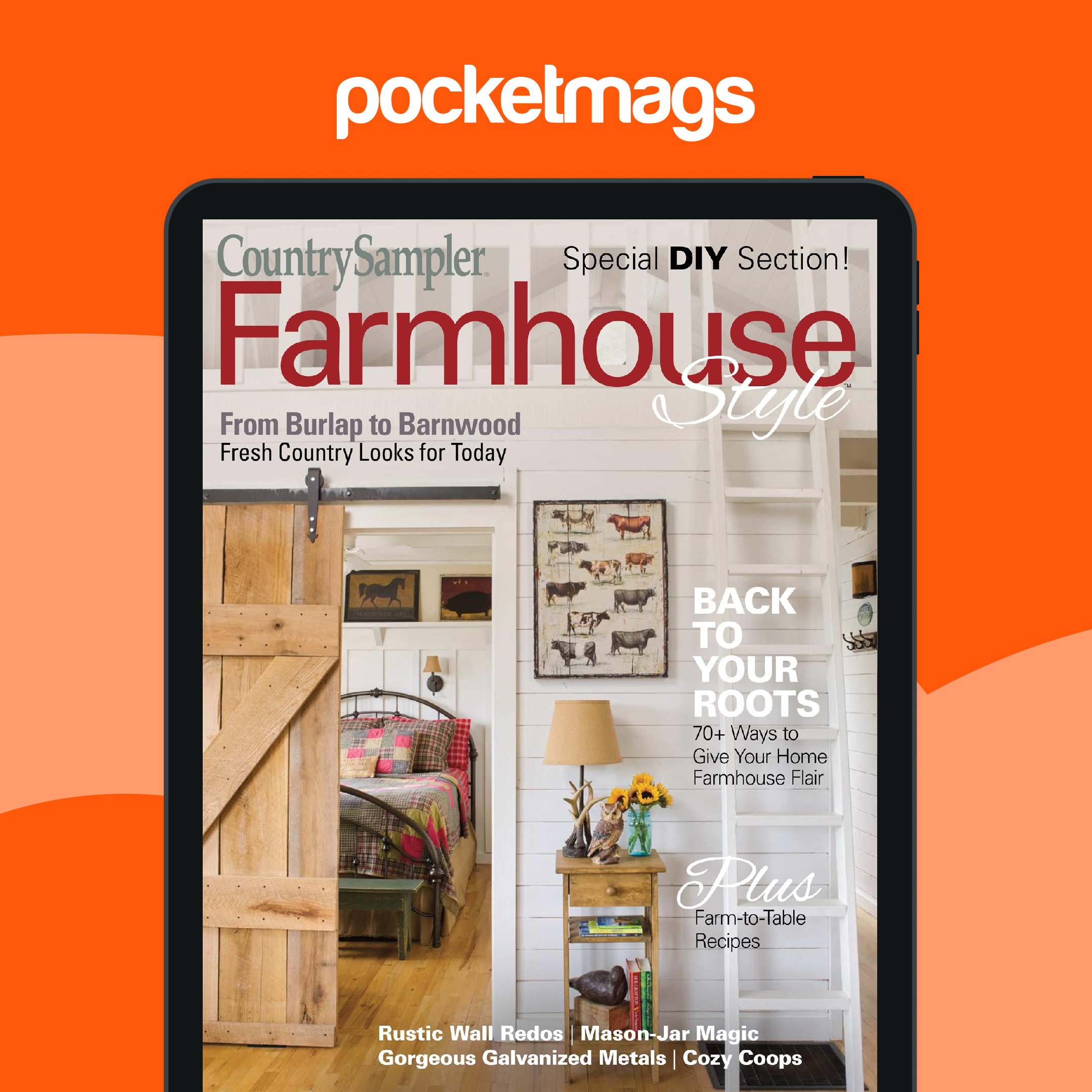 Country Sampler Home Magazine - Farmhouse Style Special Issue