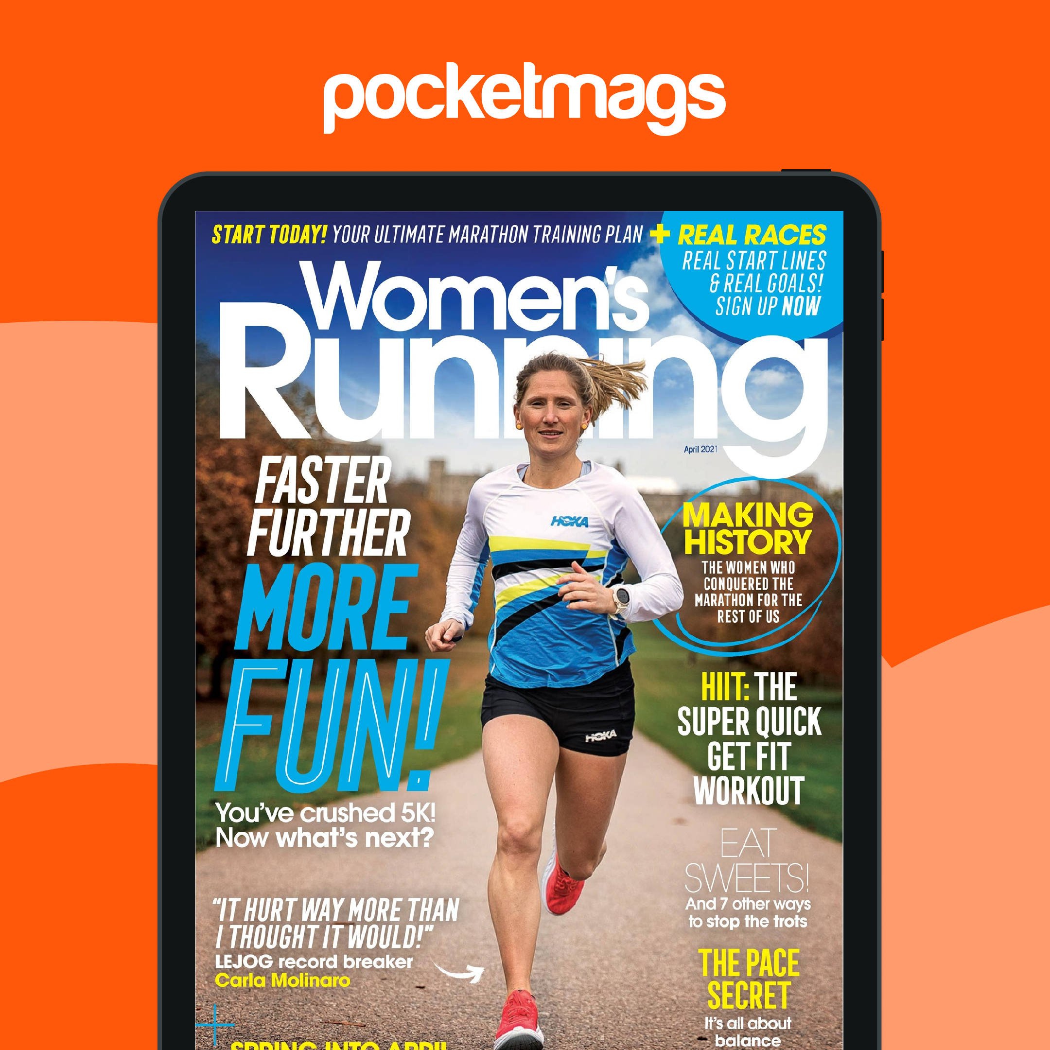 Women’s Running Magazine - Apr 2021 Back Issue