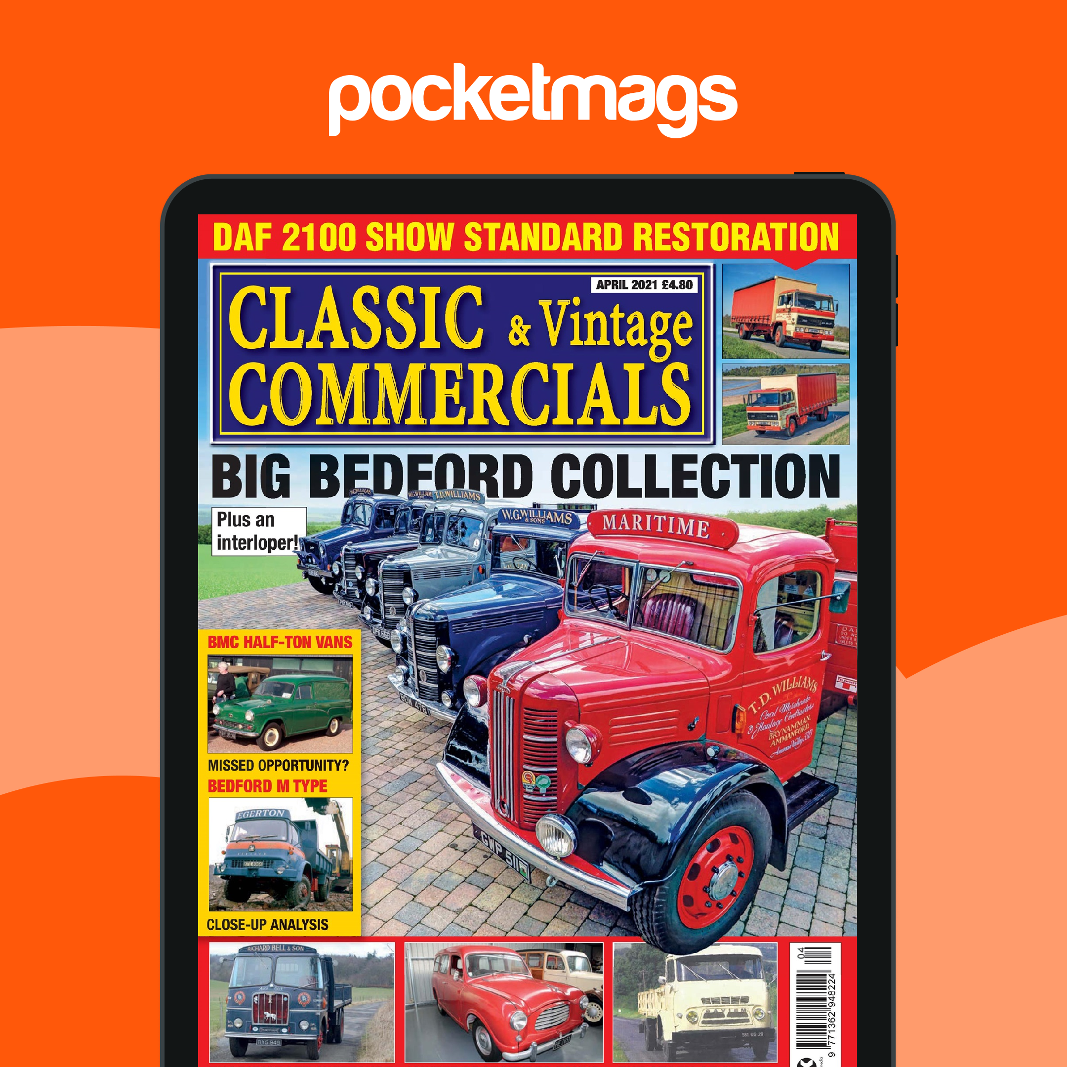Classic & Vintage Commercials Magazine - Apr-21 Edição anterior