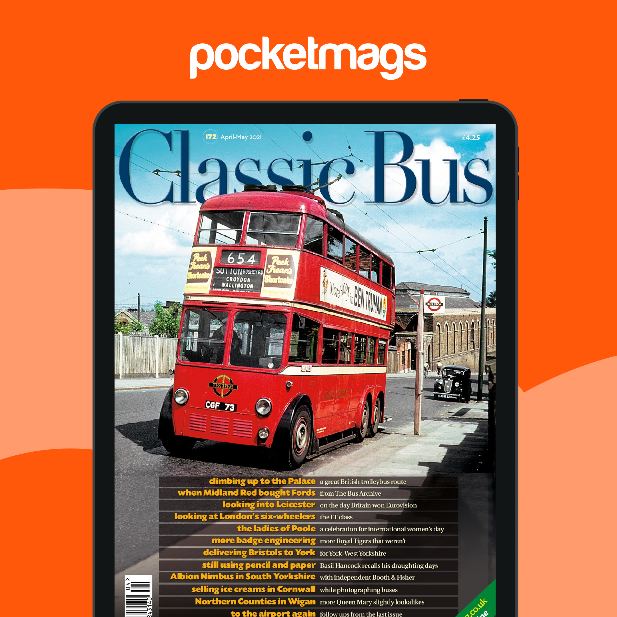 Classic Bus Magazine - Apr/May 2021 (172) Back Issue