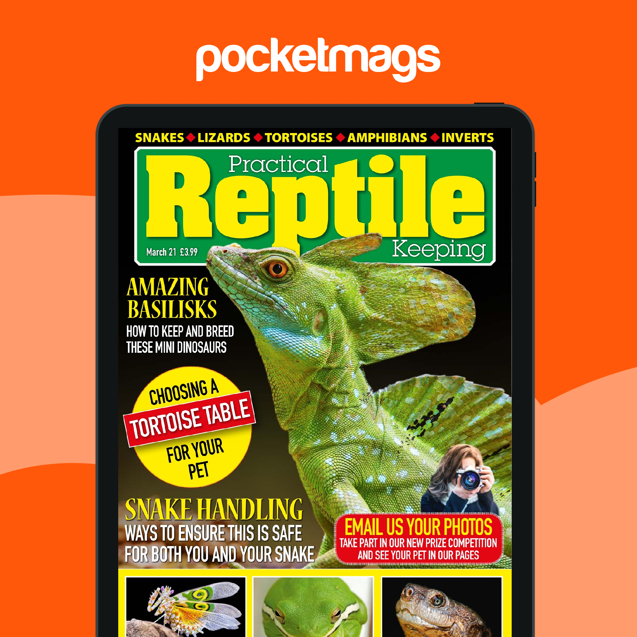 Practical Reptile Keeping Magazine - March 2021 Edición anterior