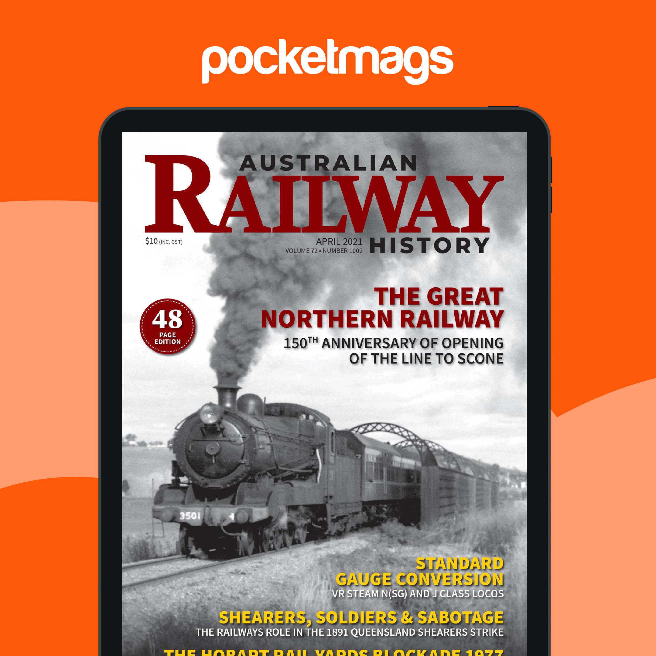 Australian Railway History Magazine - April 2021 Edición anterior
