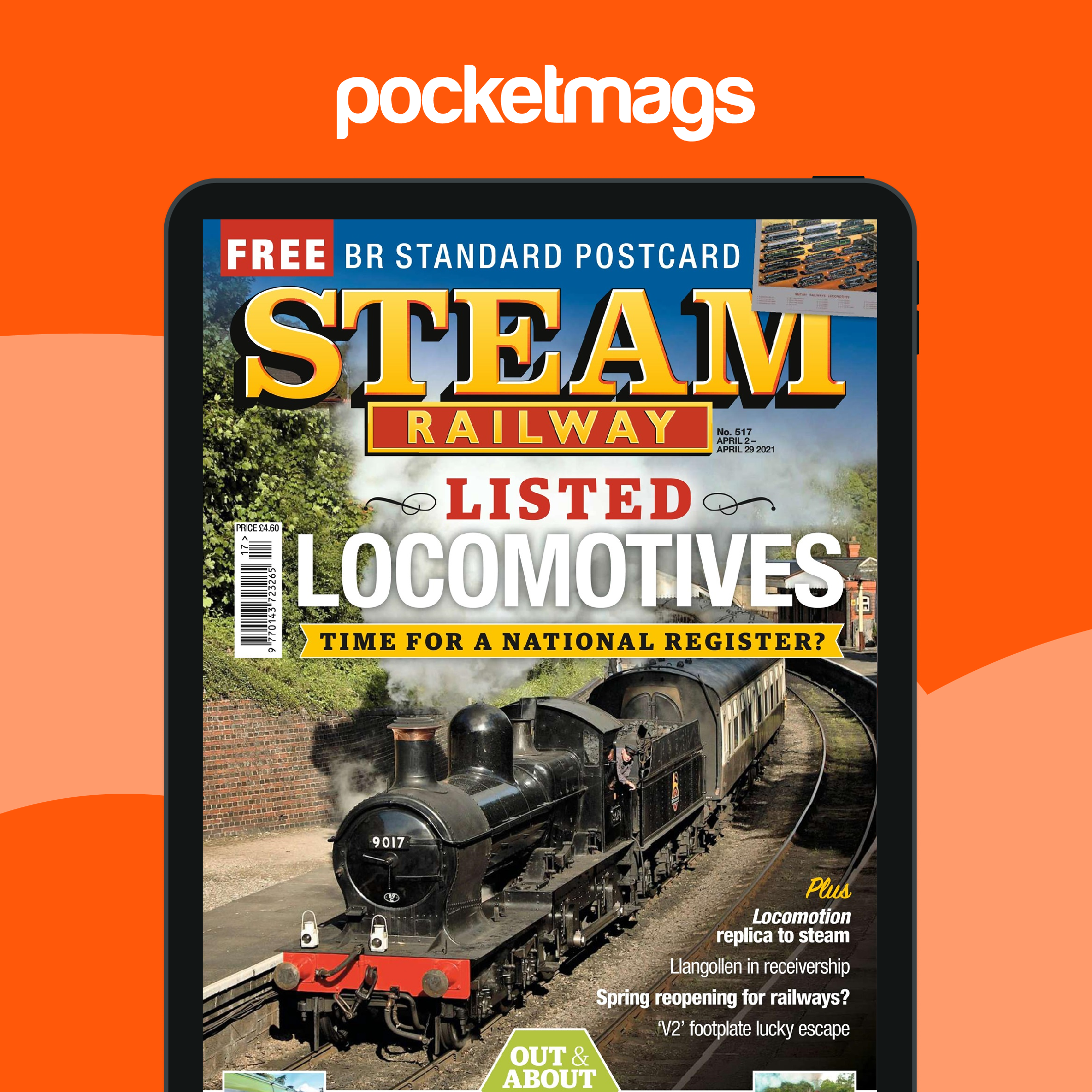 Steam Railway Magazine - Issue 517 Back Issue