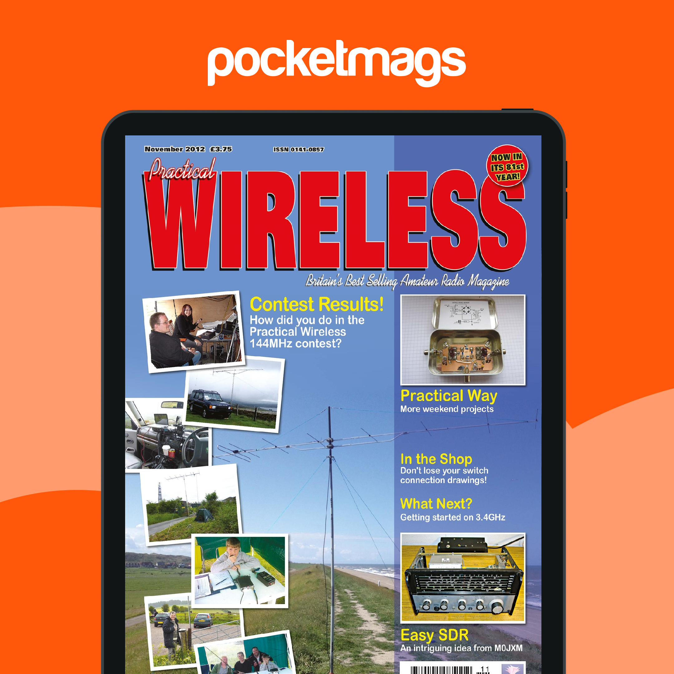 Practical Wireless Magazine - November 2012 Back Issue