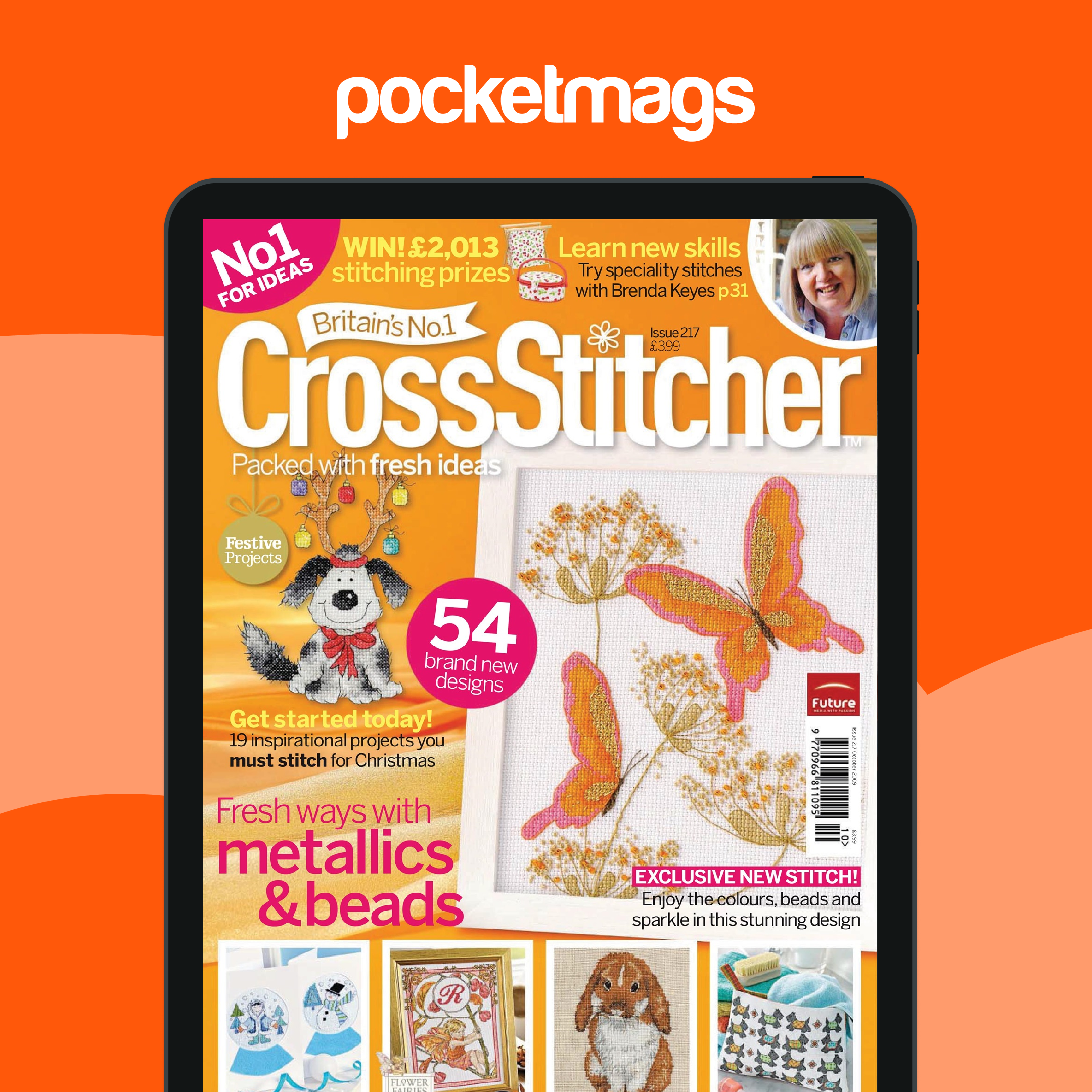 CrossStitcher Magazine - October 2009 Back Issue