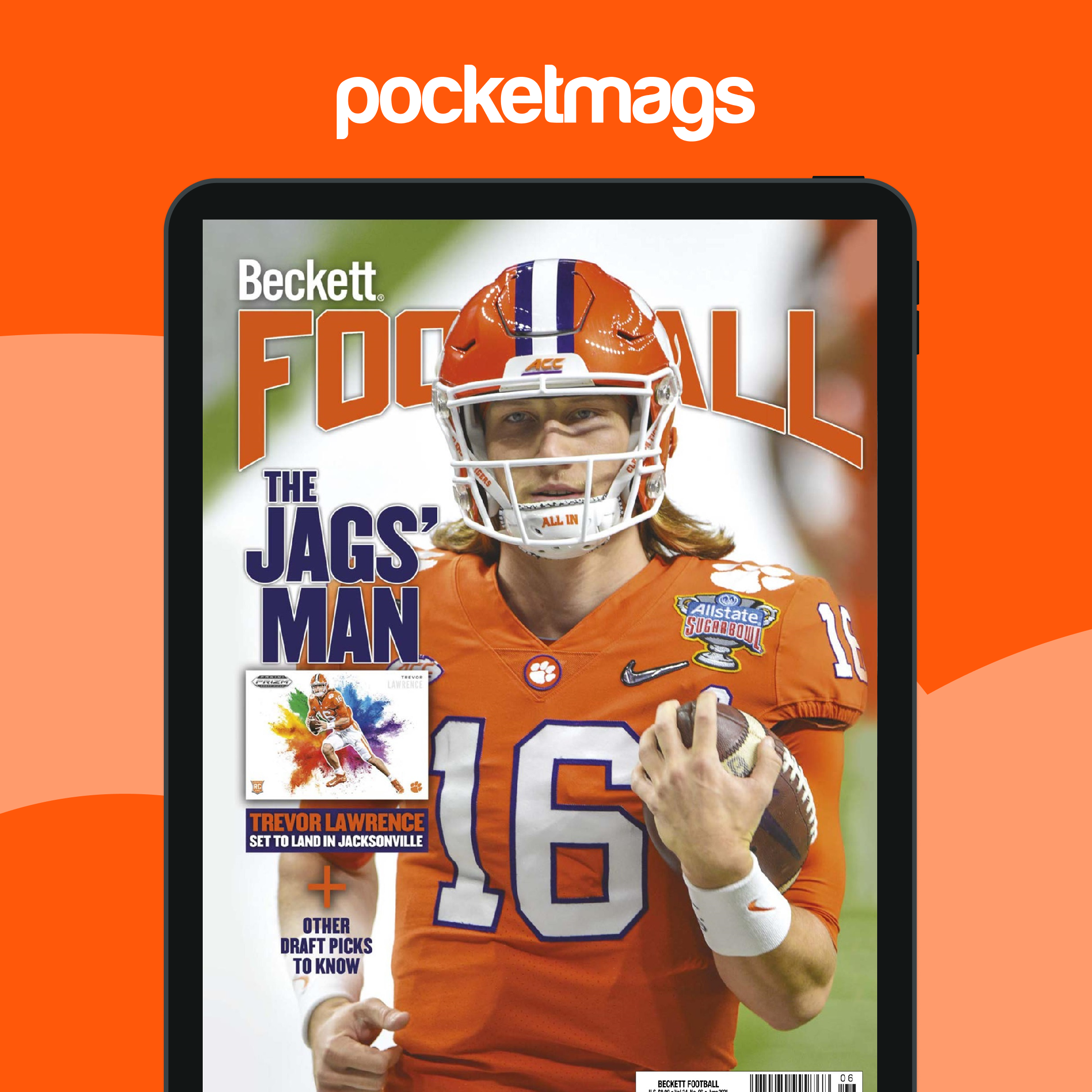 Beckett Football Magazine - Jun 2021 Back Issue
