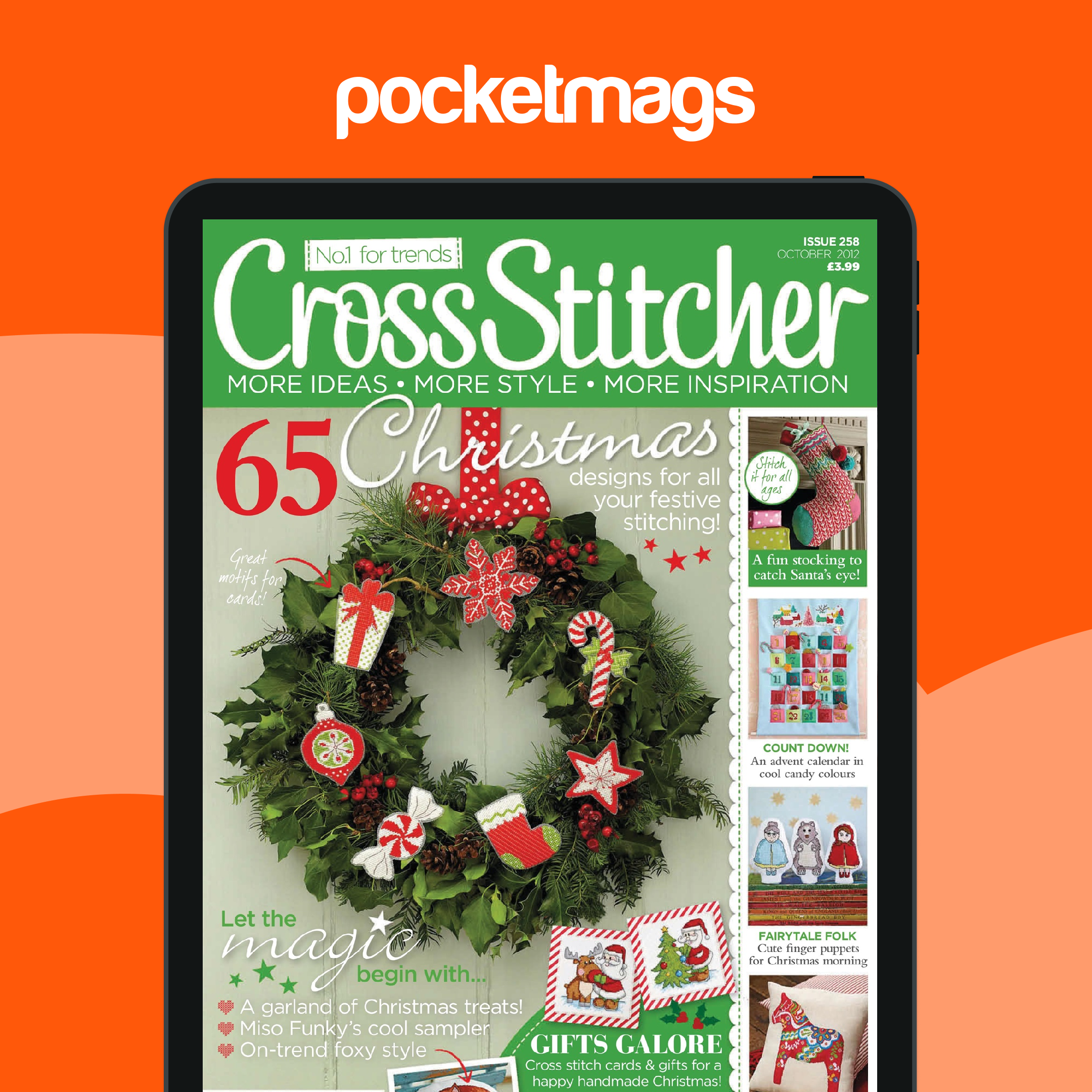 CrossStitcher Magazine - October 2012 Back Issue