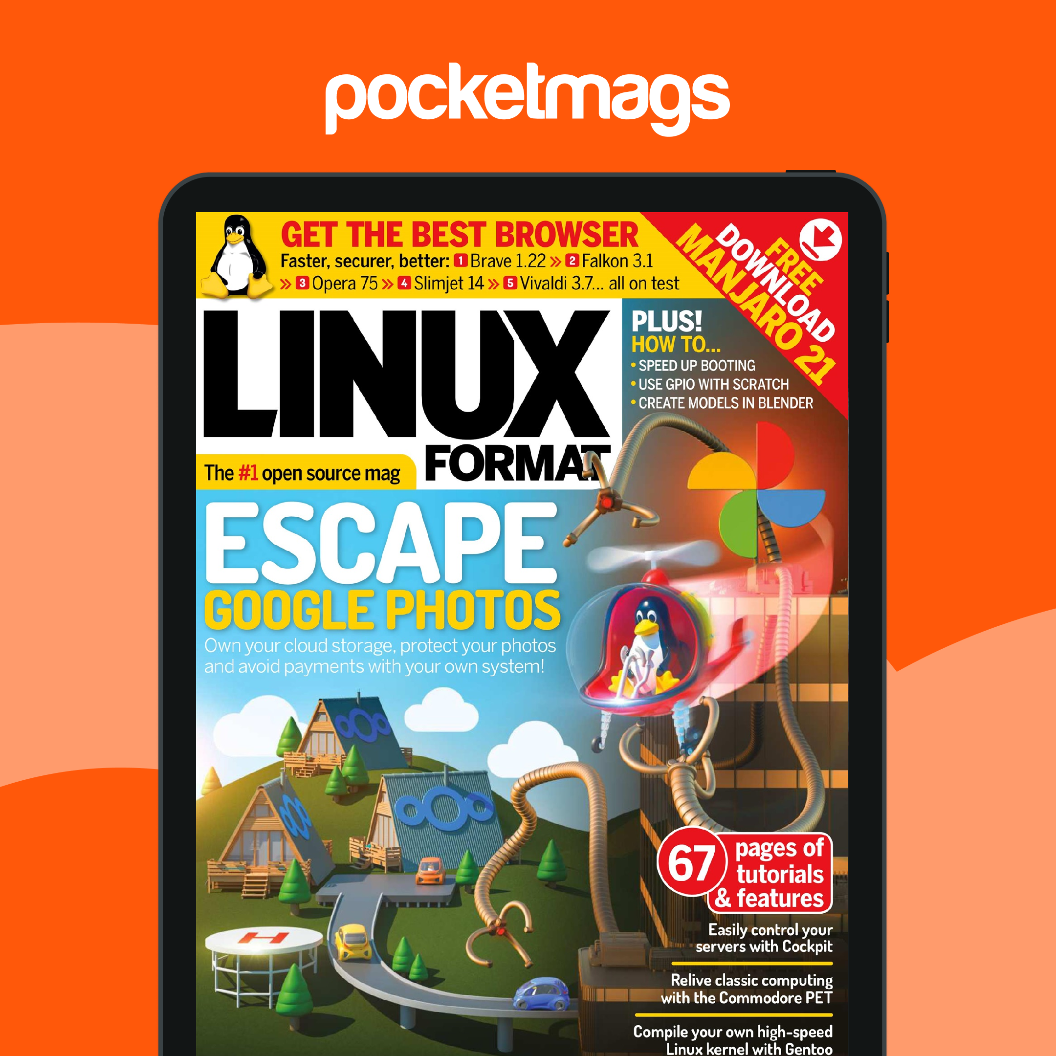 Linux Format Magazine - June 2021 Edición anterior