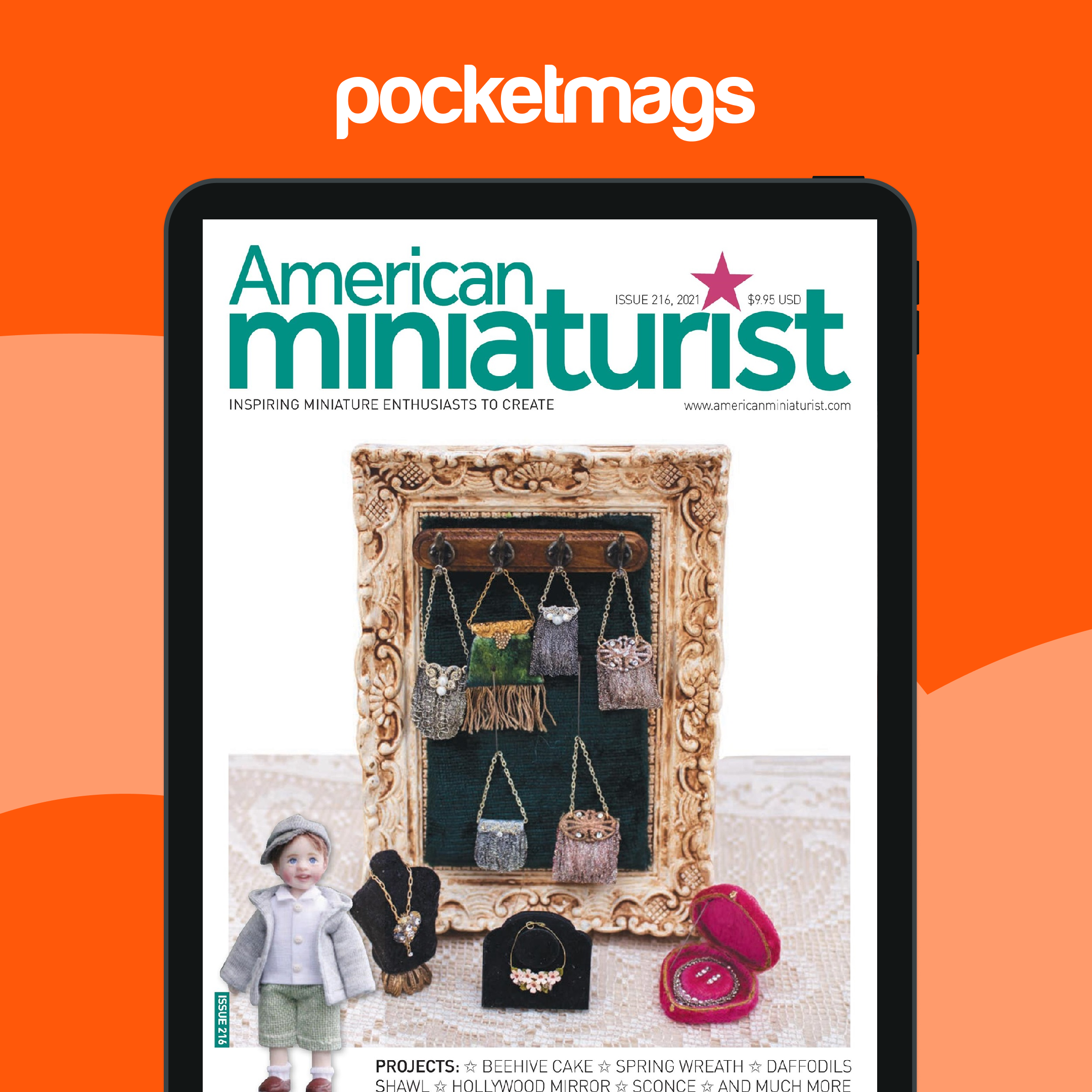 American Miniaturist Magazine - Issue 216 Back Issue