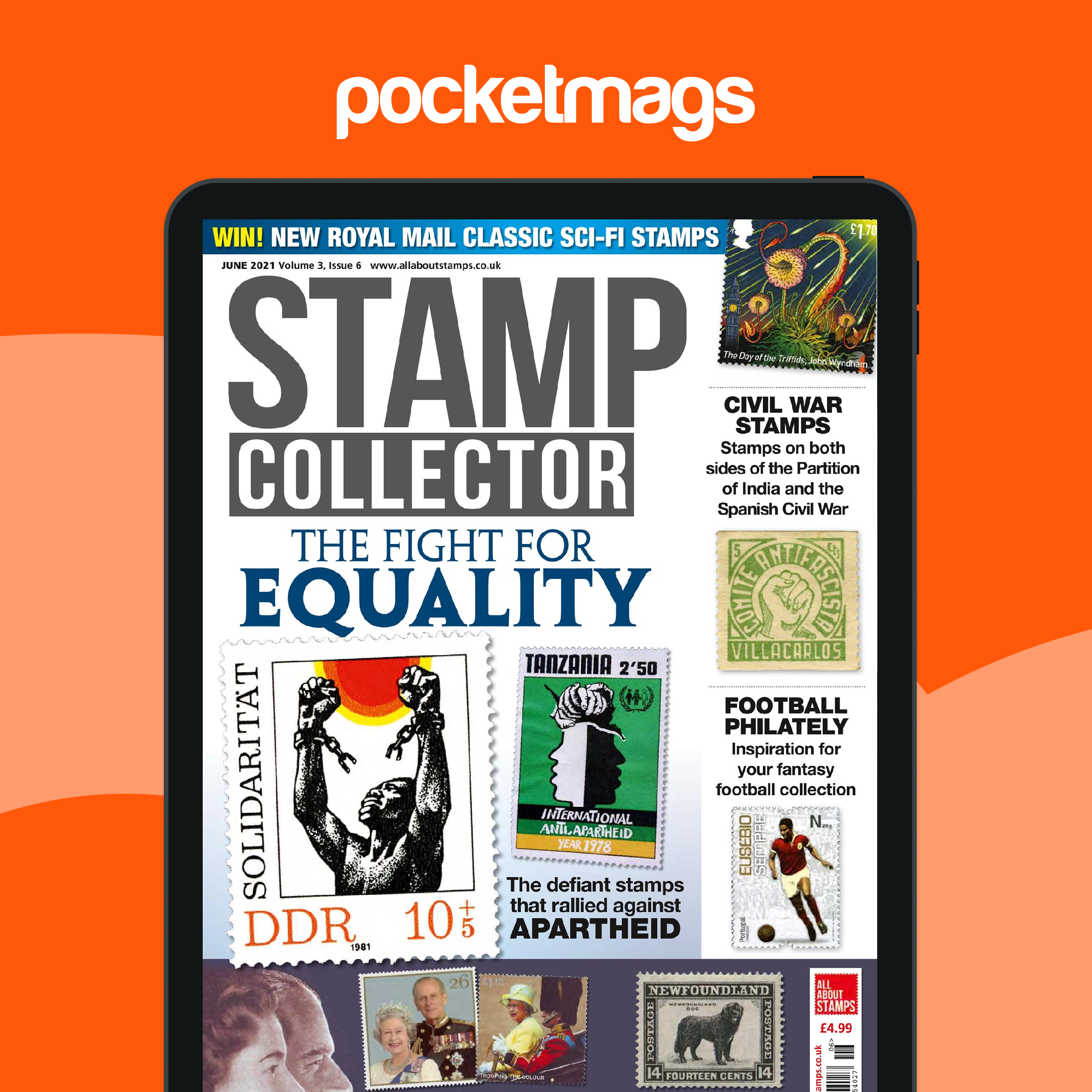 Stamp Collector Magazine - June 2021 Edición anterior