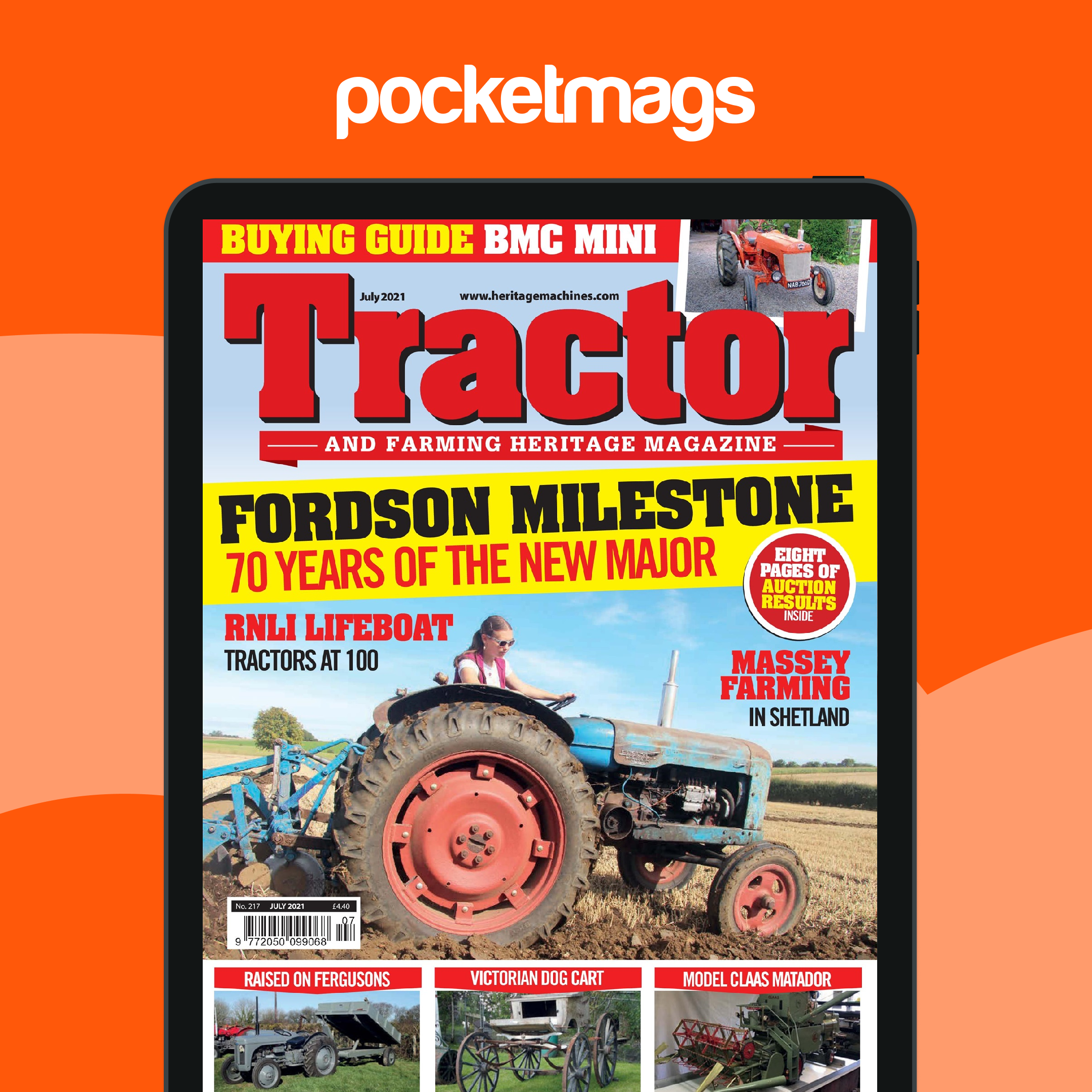 Tractor & Farming Heritage Magazine - Jul-21 Edición anterior