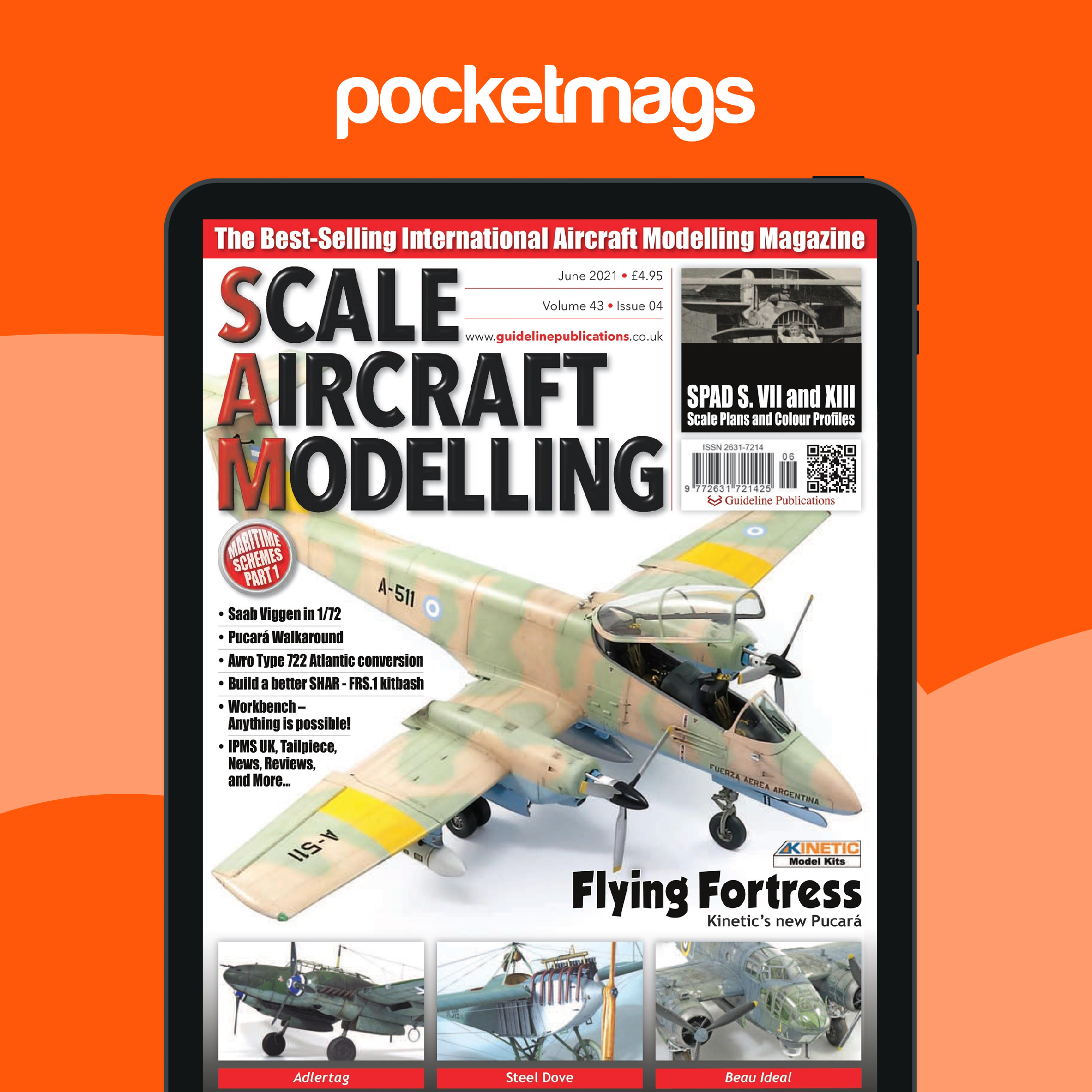 Scale Aircraft Modelling Magazine - June 2021 Edição anterior