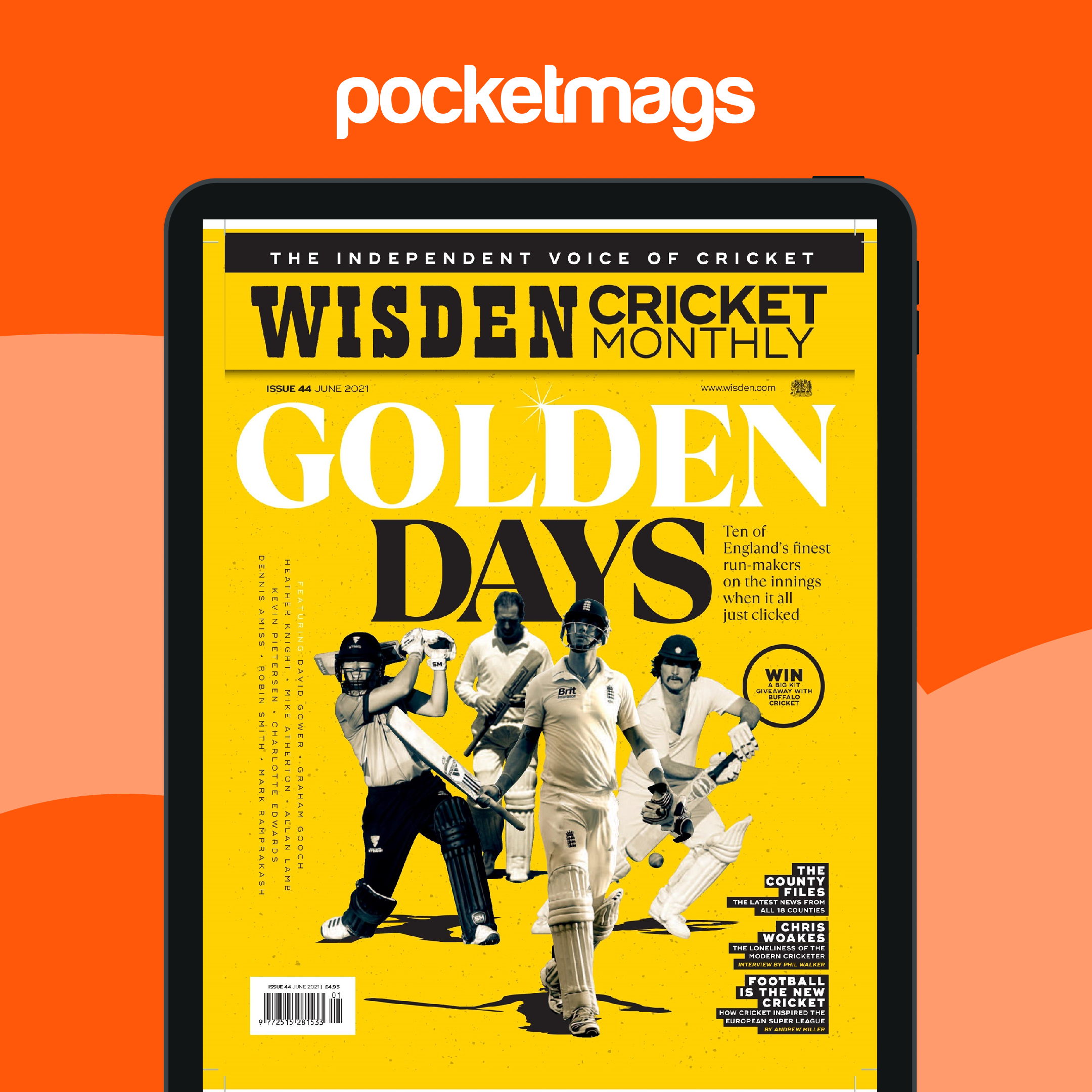 Wisden Cricket Monthly Magazine - June 2021 Edición anterior