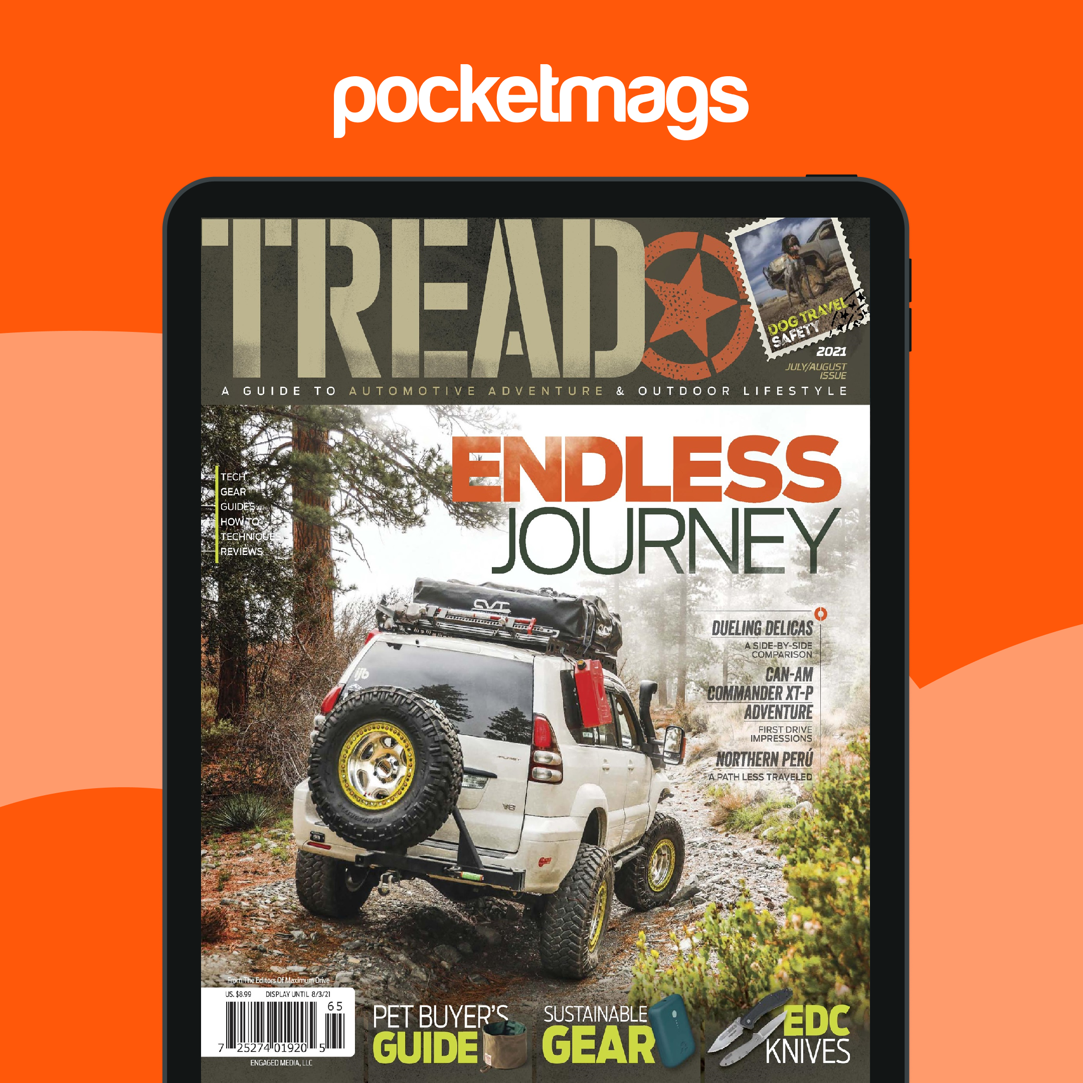 Tread Magazine - Tread Jul/Aug 2021 Back Issue