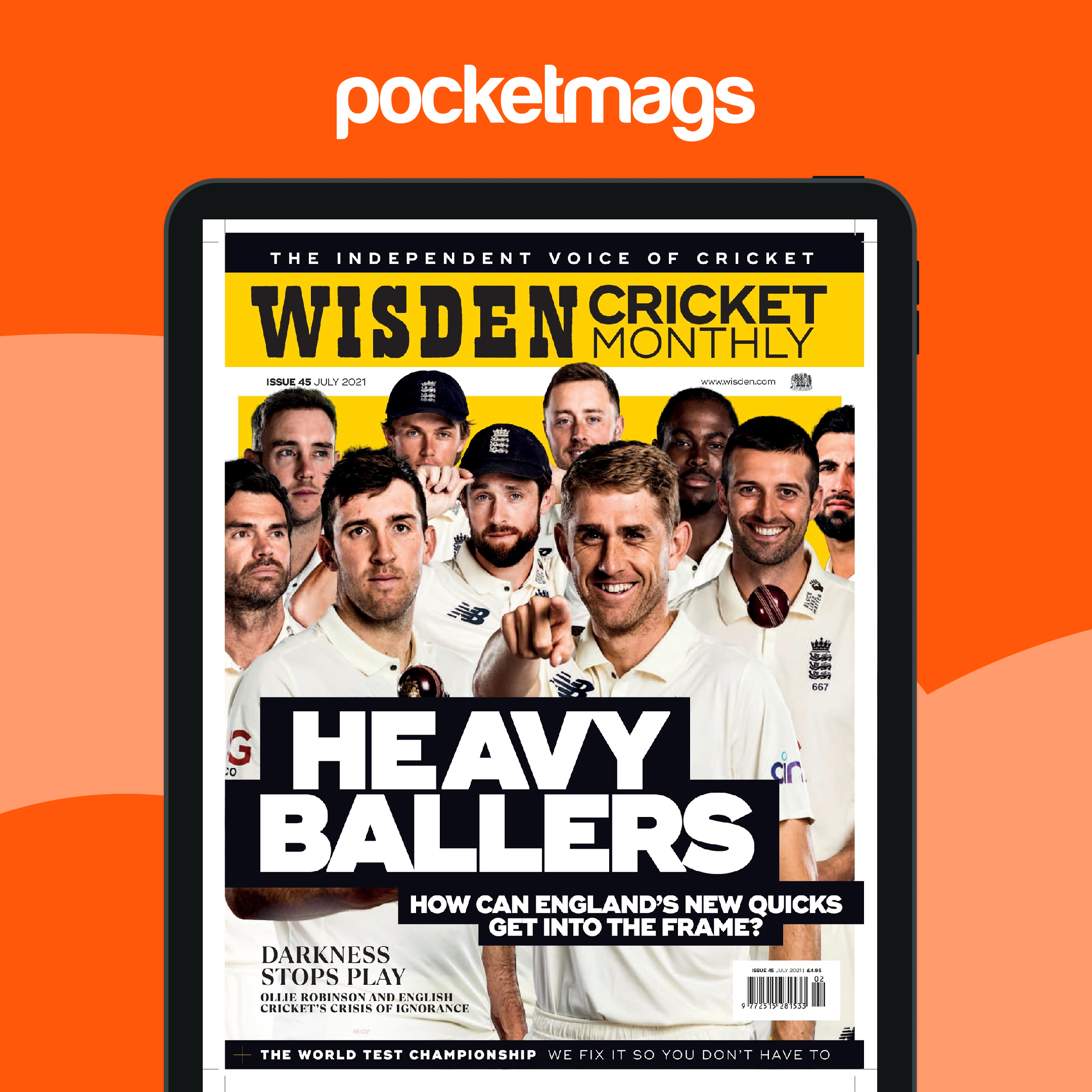 Wisden Cricket Monthly Magazine - July 2021 Edición anterior