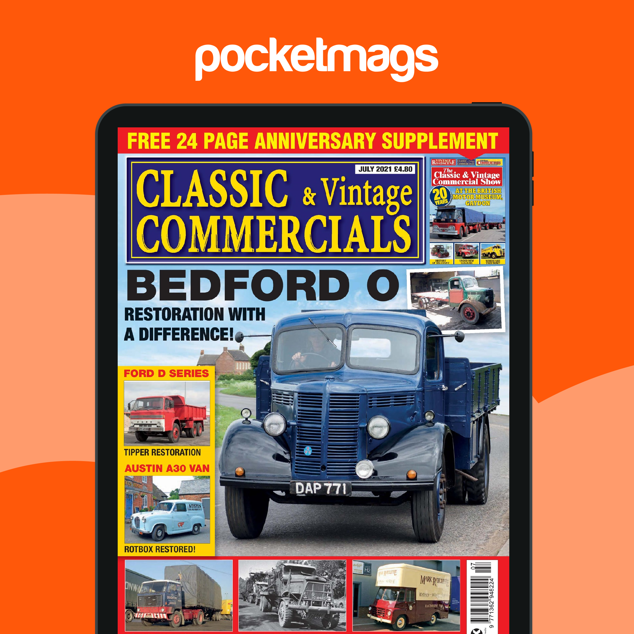 Classic & Vintage Commercials Magazine - Jul-21 Edición anterior