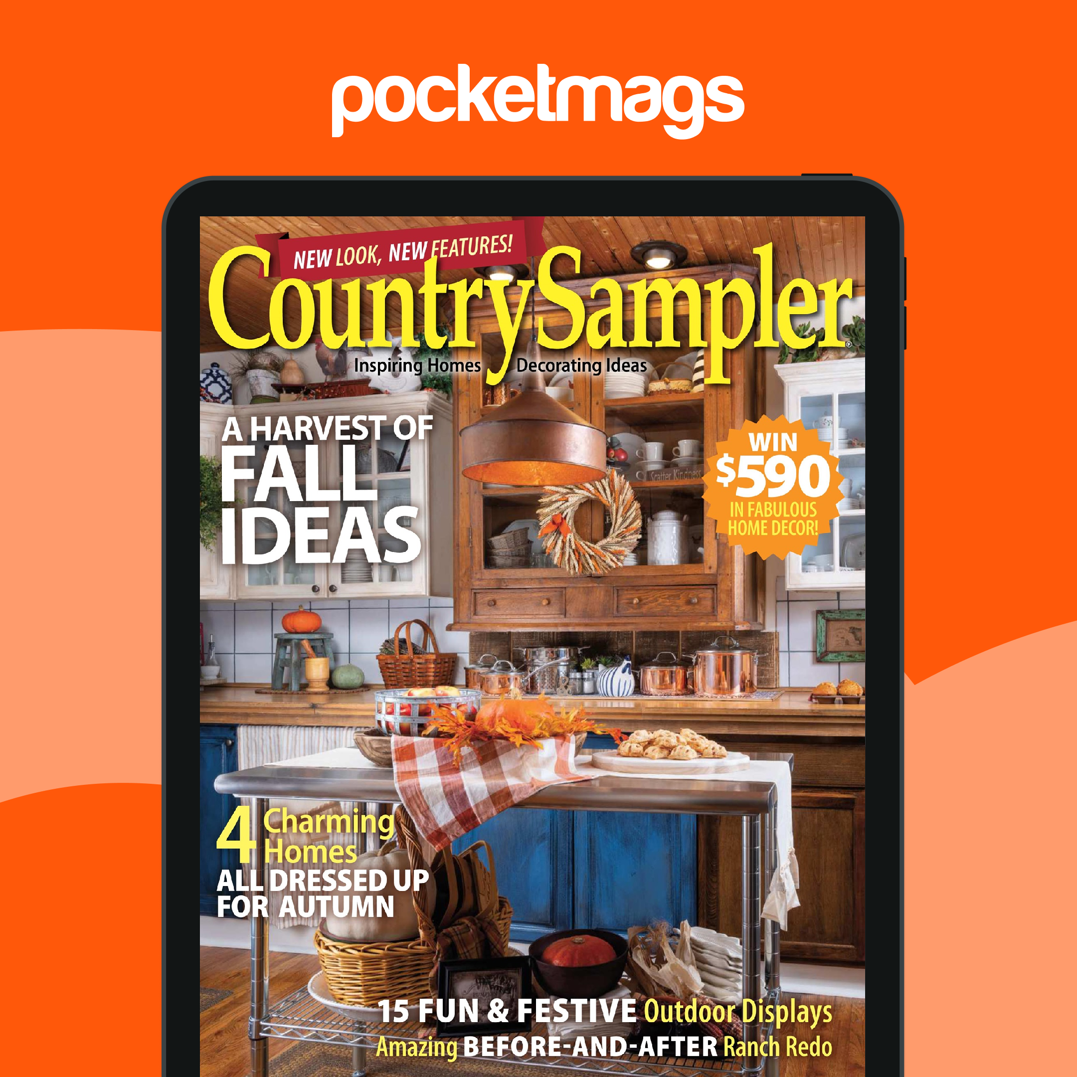 Country Sampler Home Magazine - September 2021 Edición anterior