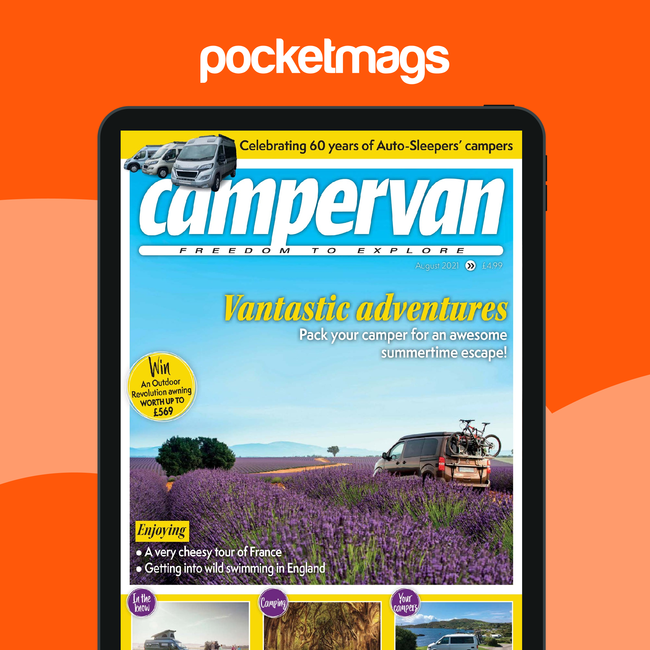 Campervan Magazine - Vantastic adventures - August 2021 Back Issue