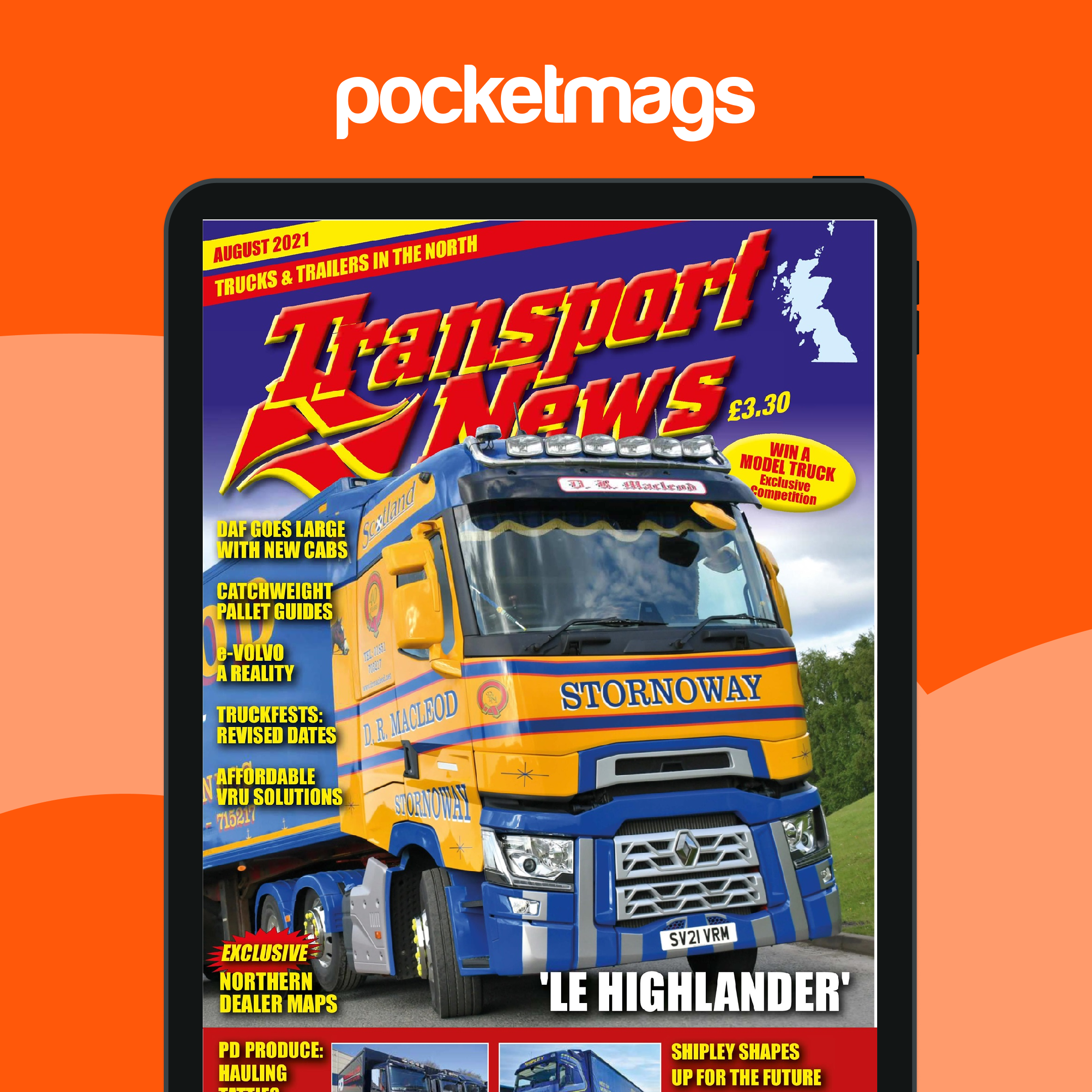 Transport News Magazine - Aug 2021 Retour à l'édition précédente